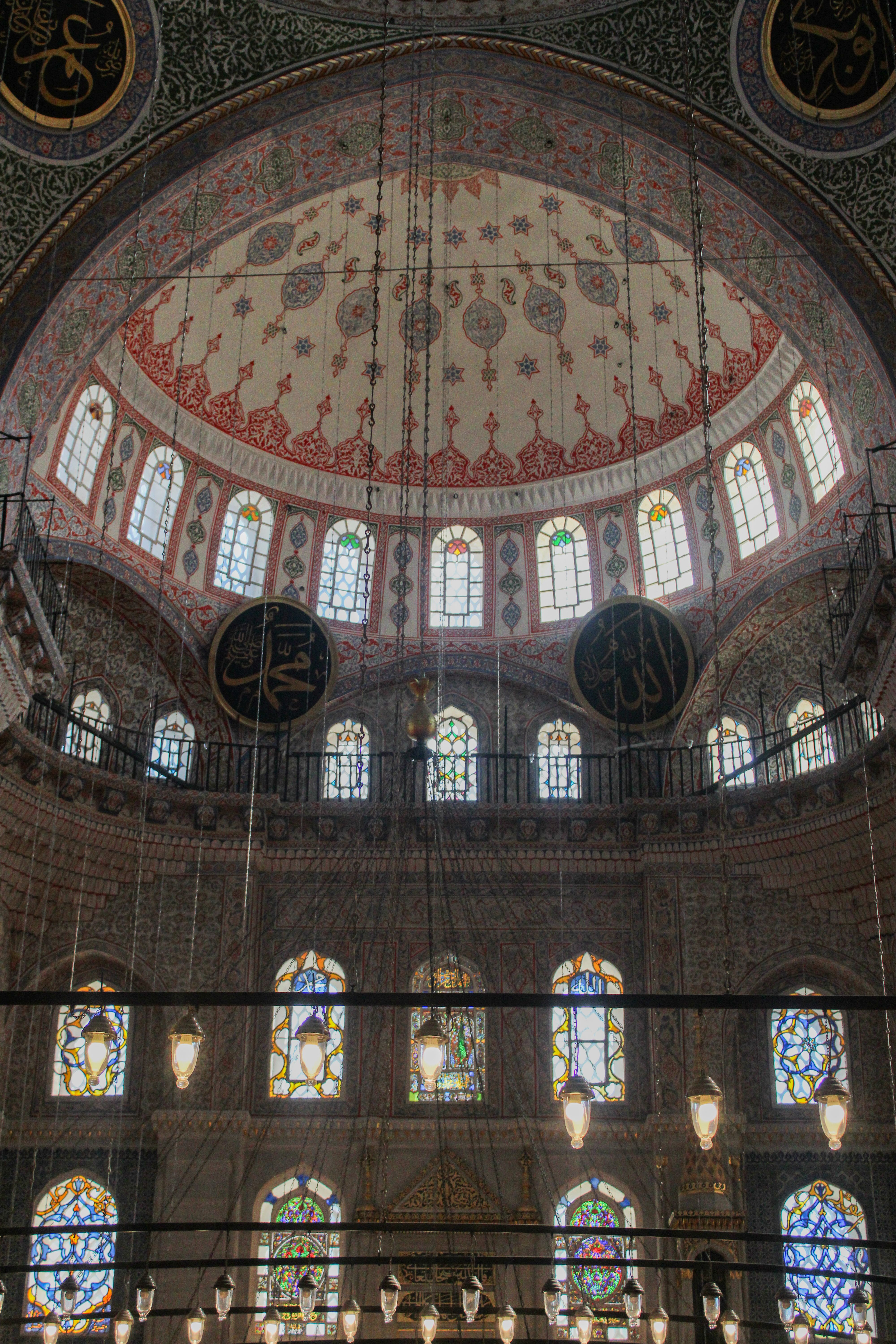 Ceiling of the Bestepe Millet Camii Mosque · Free Stock Photo