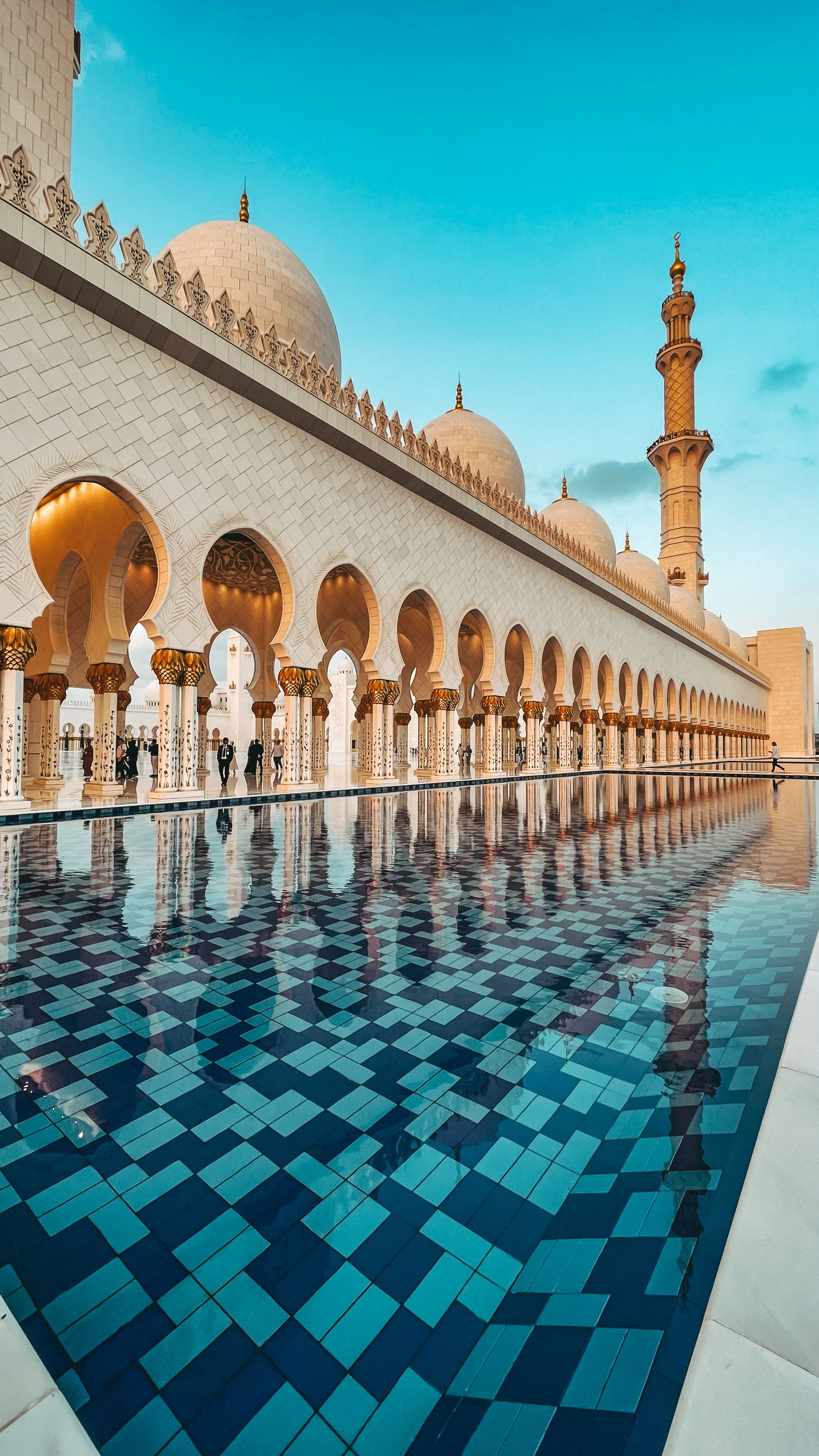 Mosque in Abu Zabi · Free Stock Photo