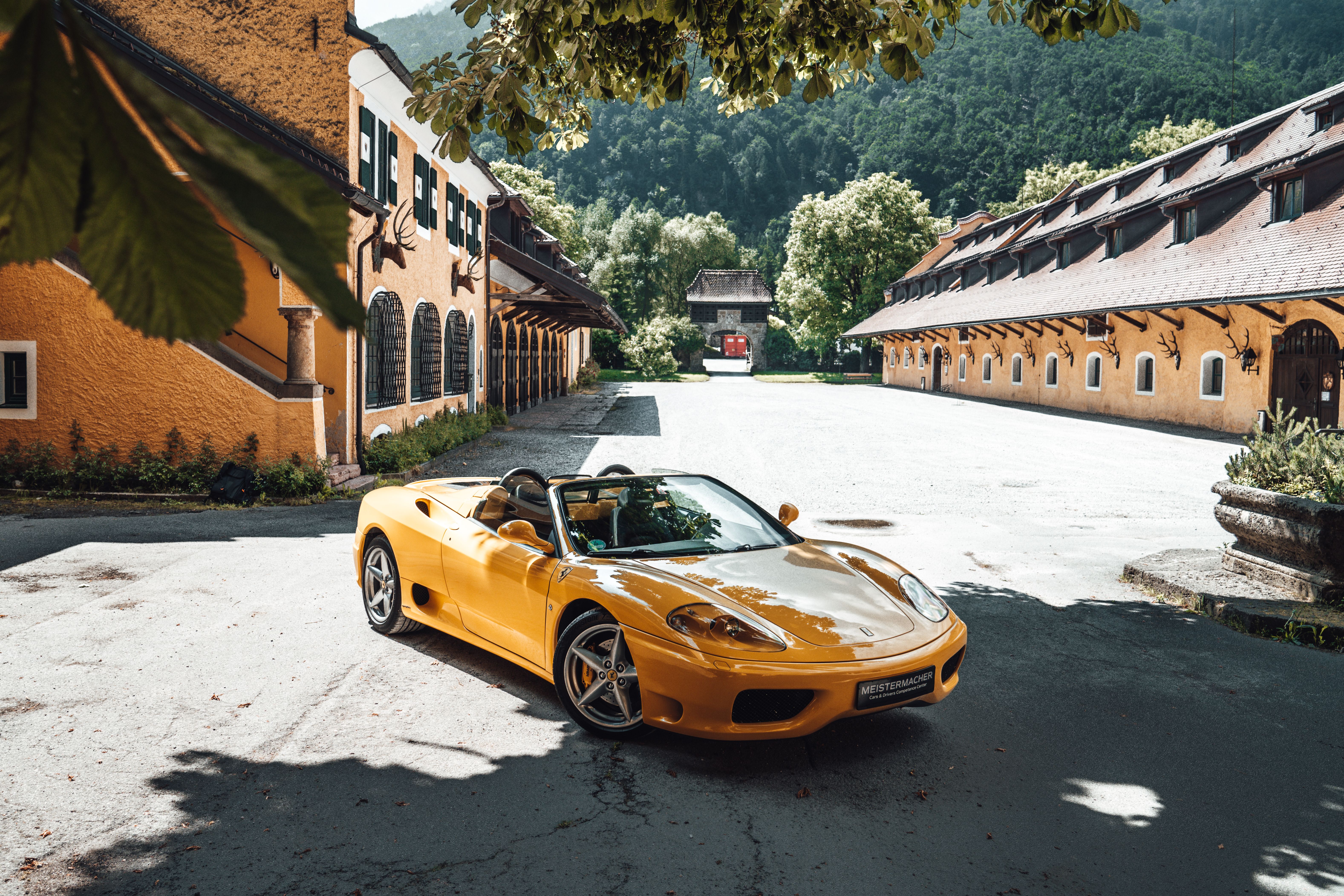 Expensive Yellow Convertible · Free Stock Photo