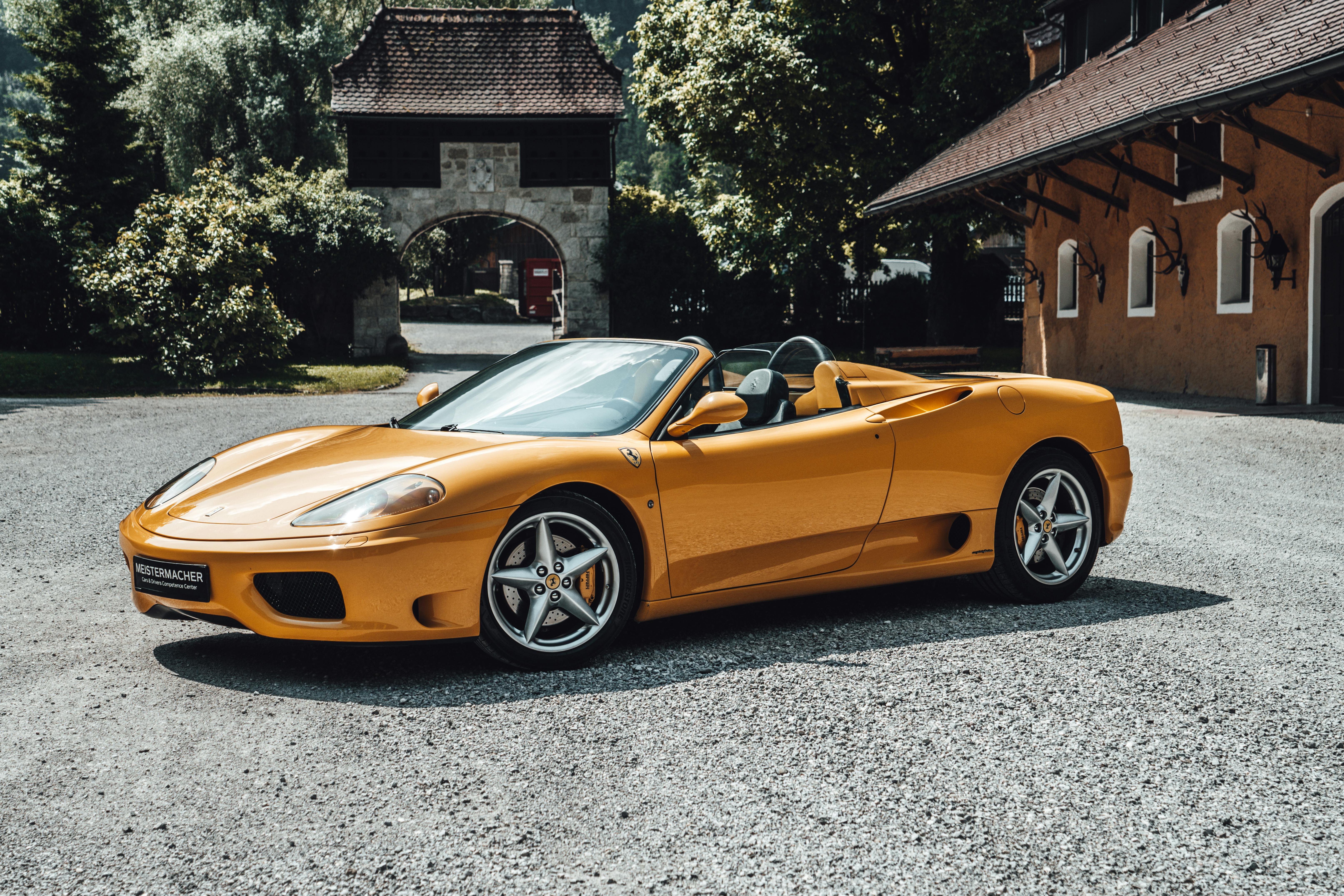 Luxurious Yellow Convertible · Free Stock Photo