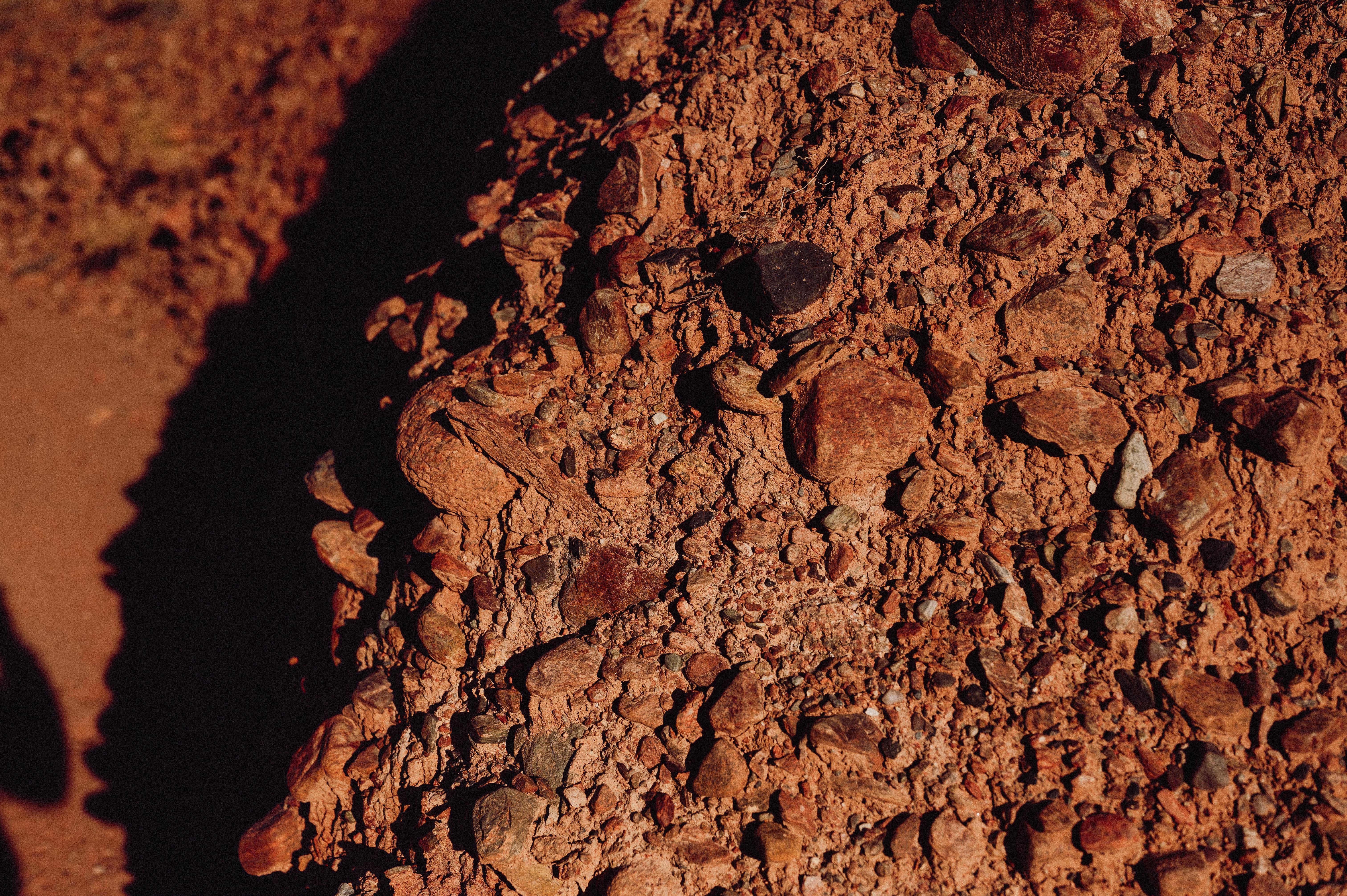 Pebbles Pressed and Stuck Together · Free Stock Photo