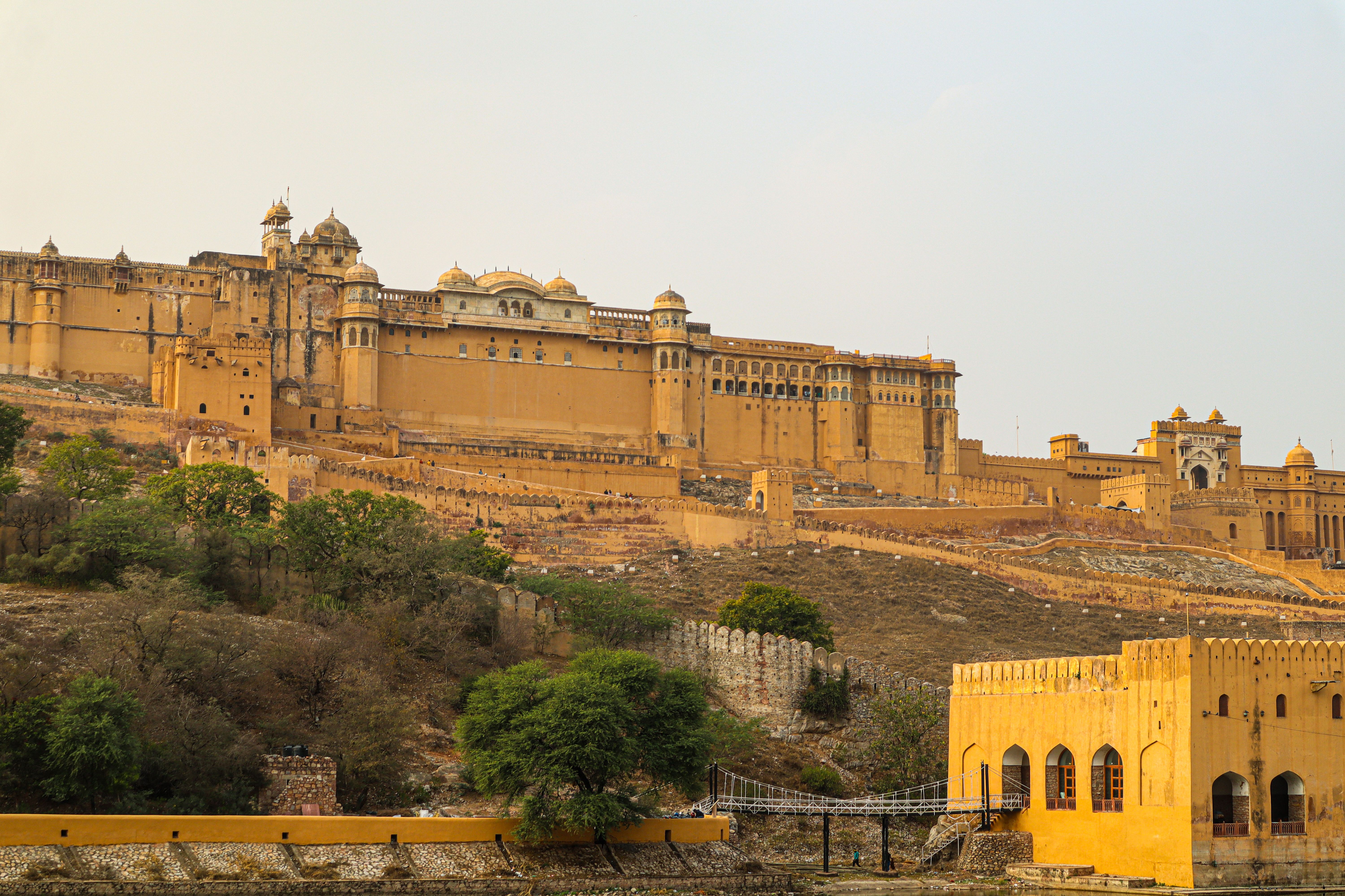 Mosaic Interior of Sheesh Mahal Amer Fort, Jaipur, India · Free Stock Photo