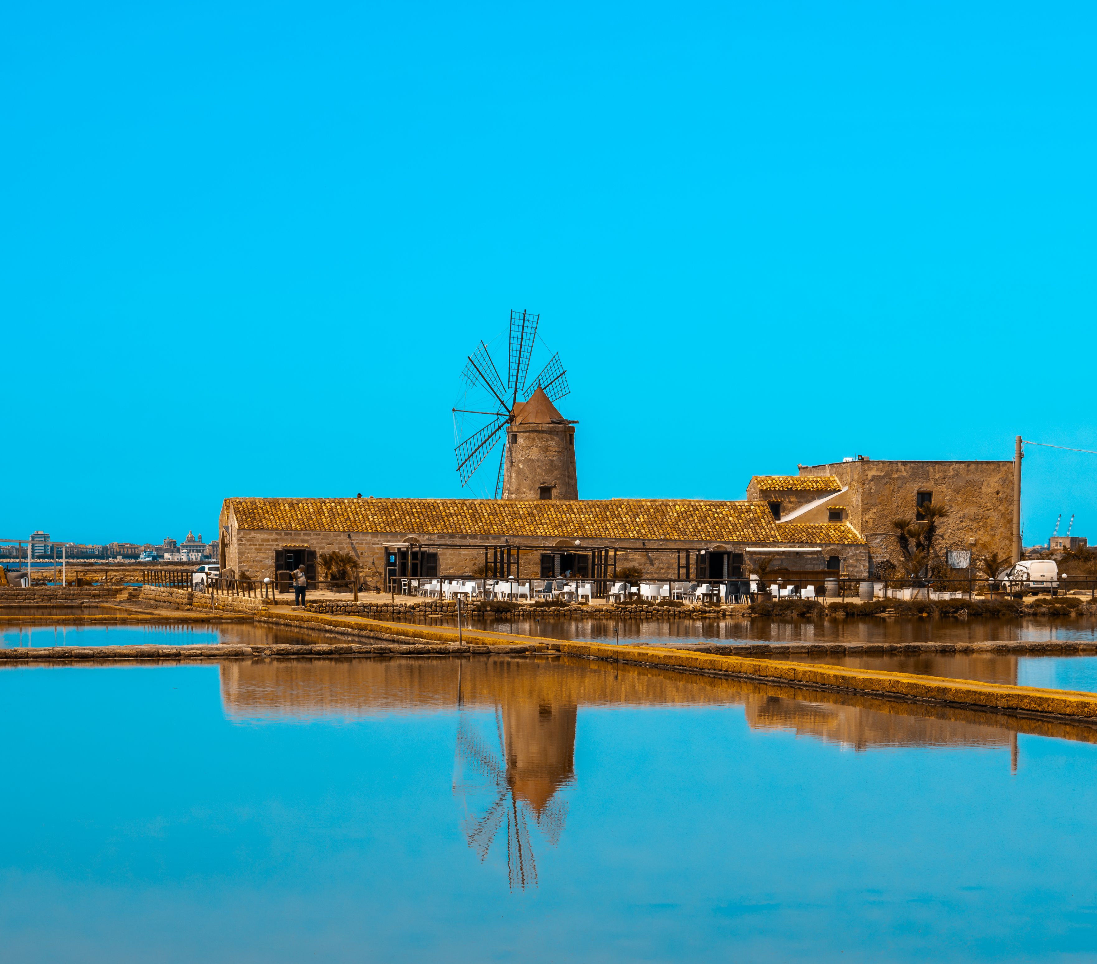 Photo of the Saline Della Laguna in Marsala, Sicily, Italy · Free Stock ...