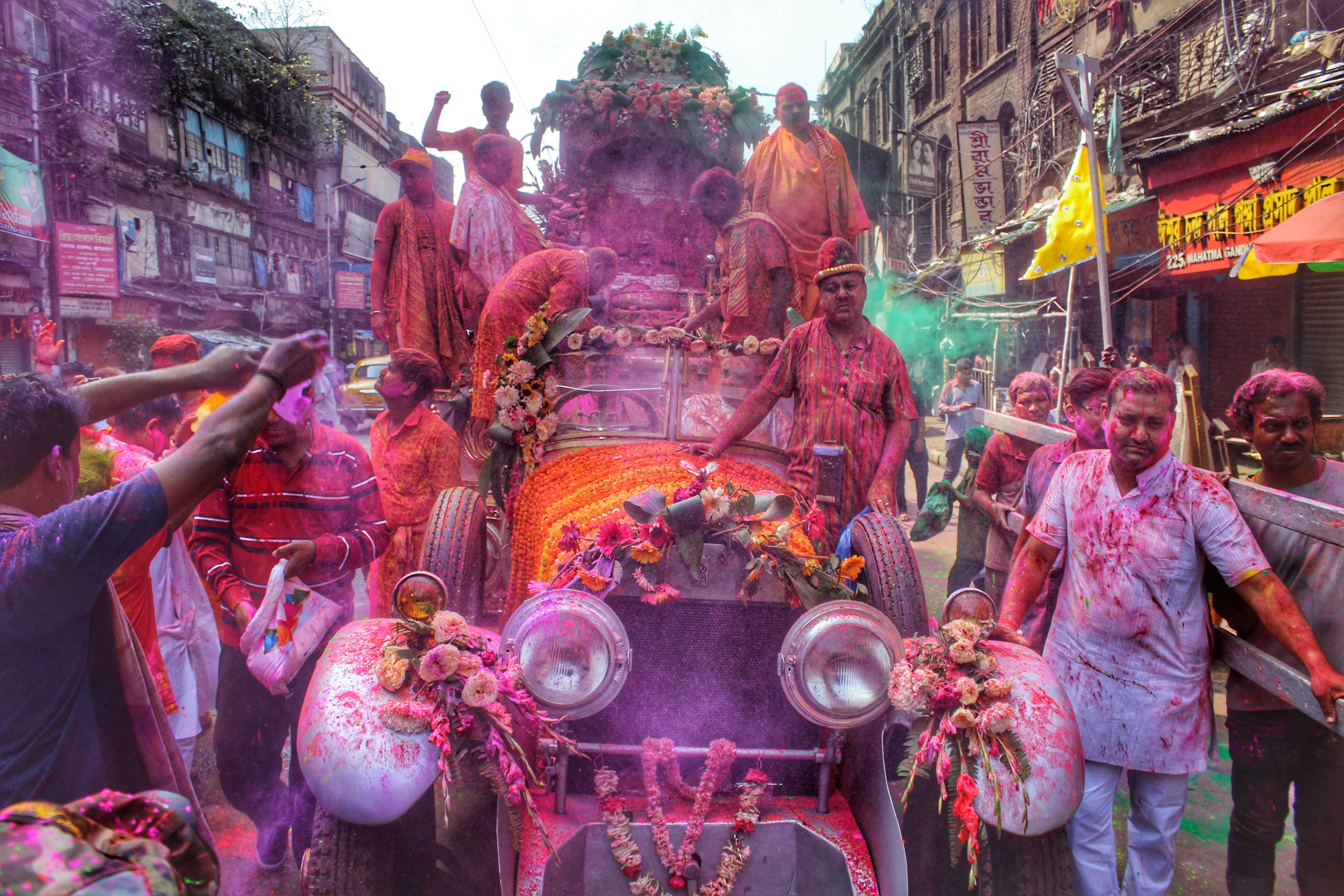 Celebration of colors 3. · Free Stock Photo