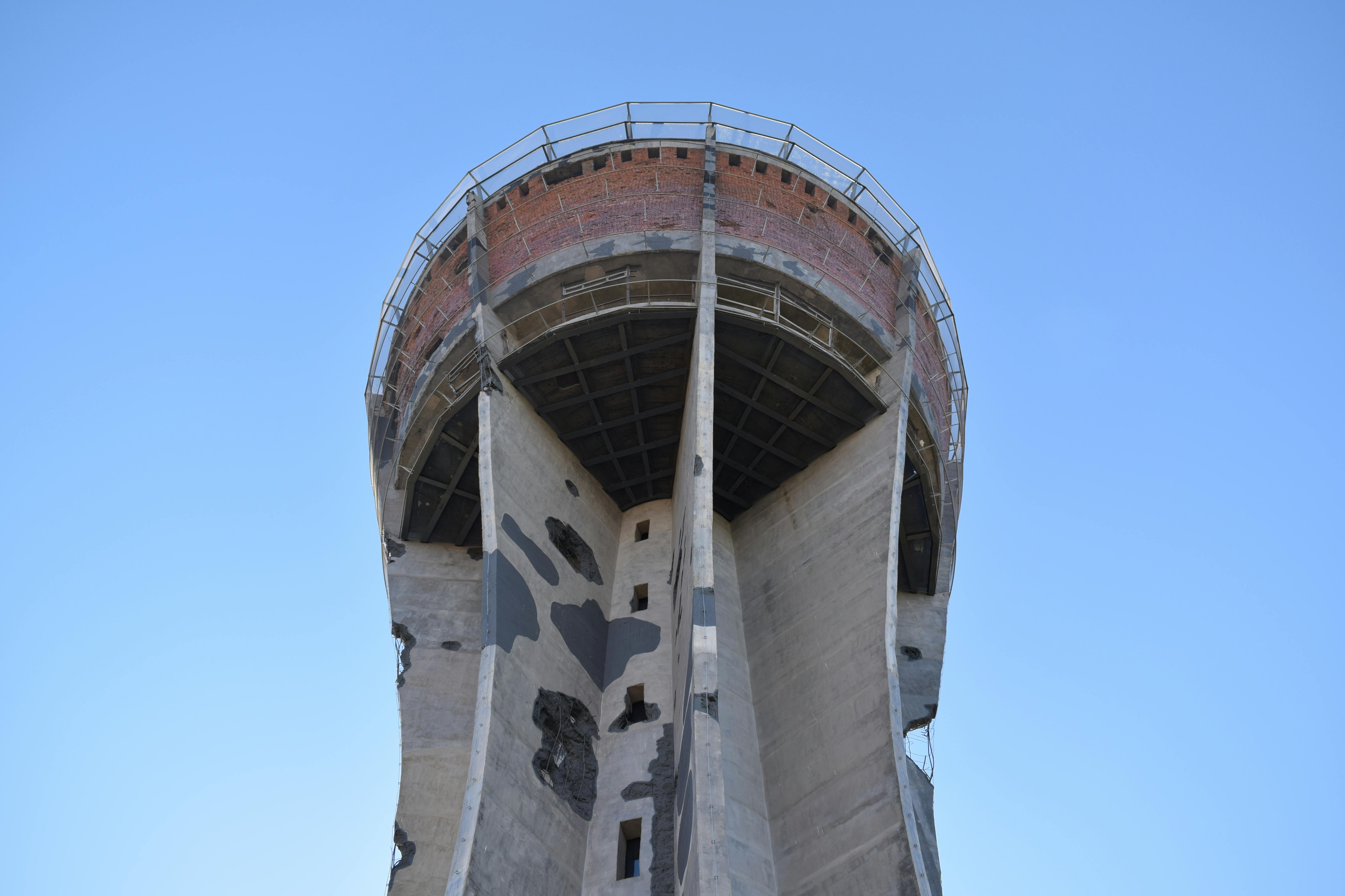 Vukovar water tower, symbol of croatian unity and war museum. · Free ...