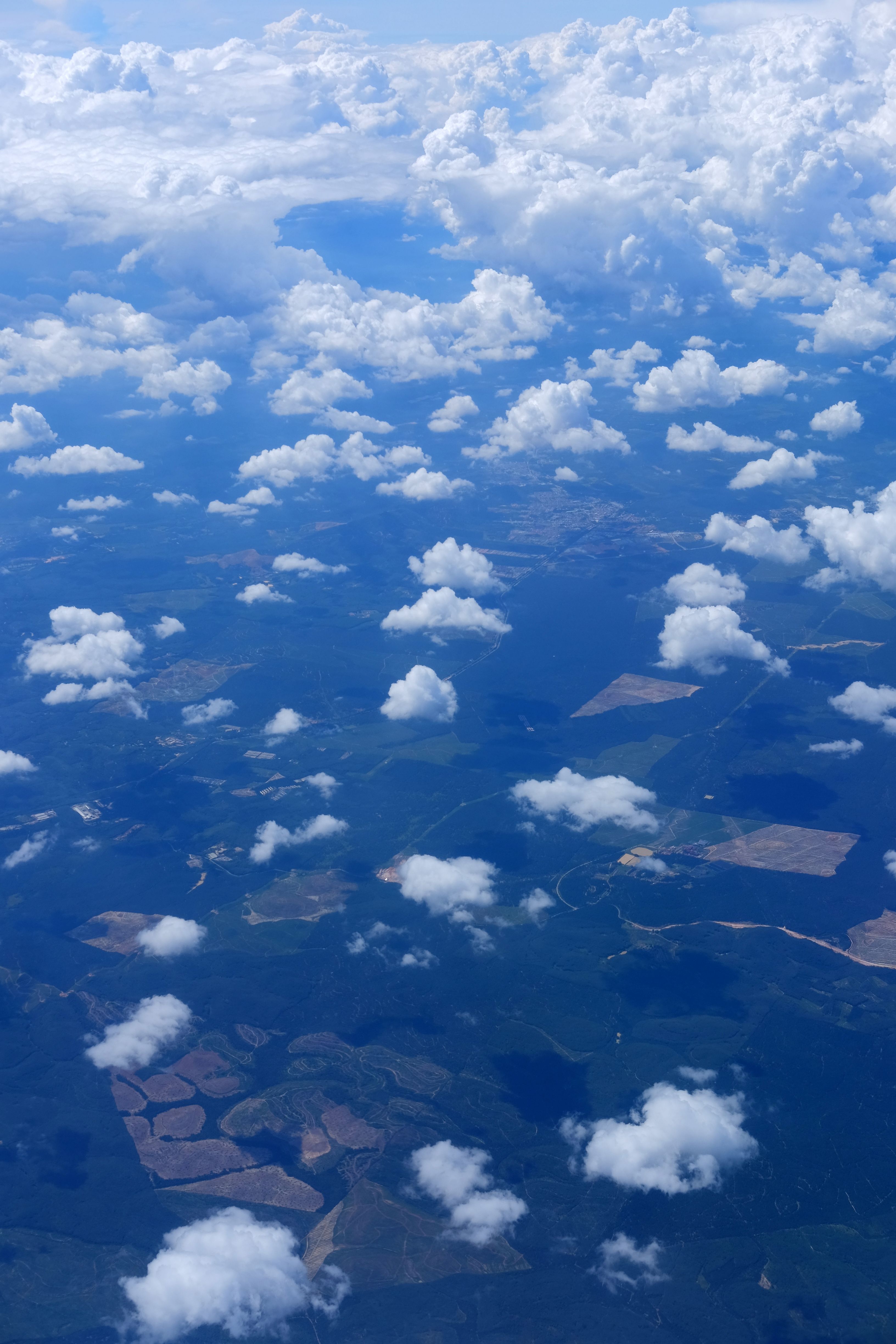 Clouds on Sky over Fields on Plains · Free Stock Photo