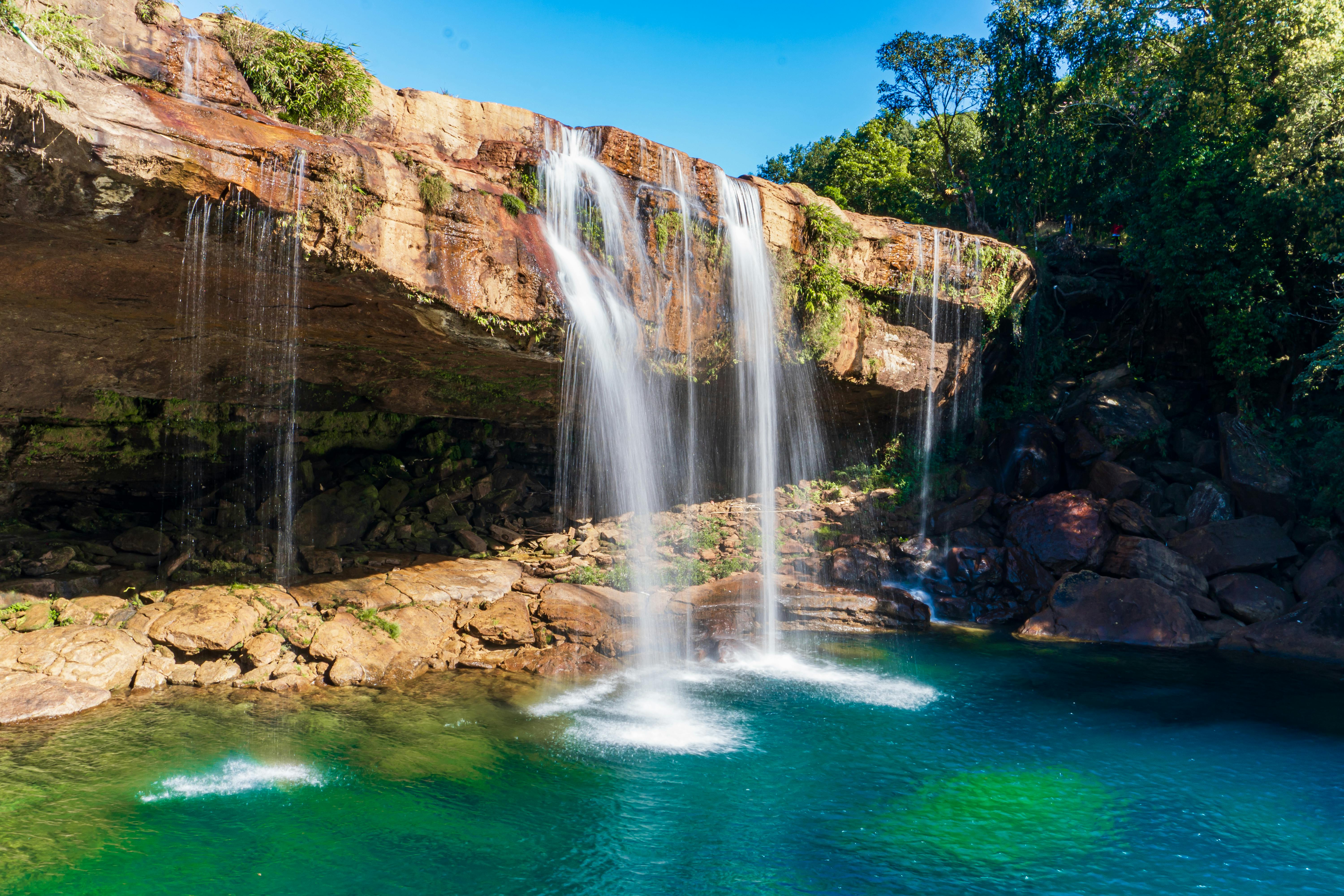 Krang Shuri Waterfalls, Krang Suri Rd, Umlārem, Meghalaya, India, Most ...