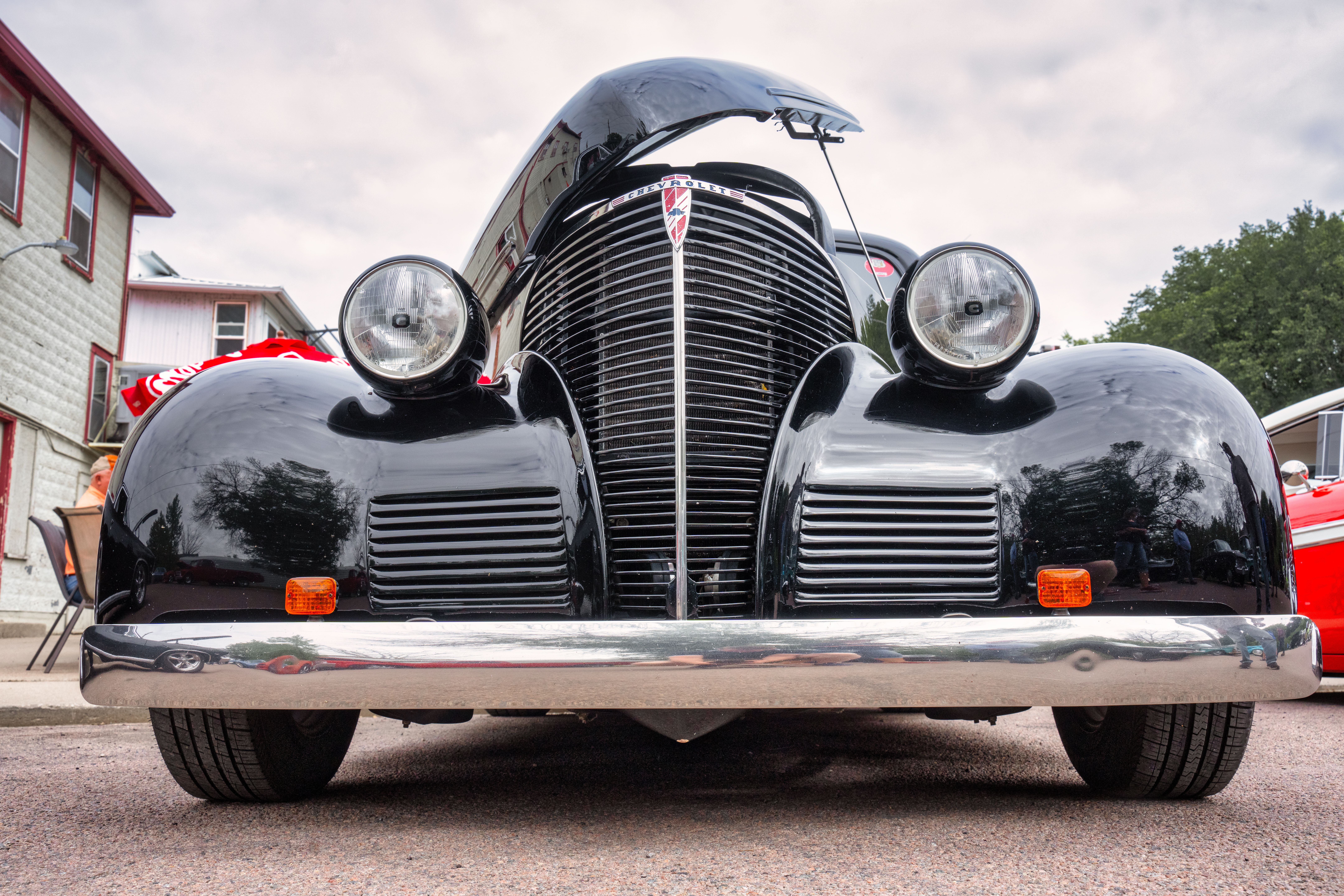 Close up of Black, Vintage Chevrolet · Free Stock Photo