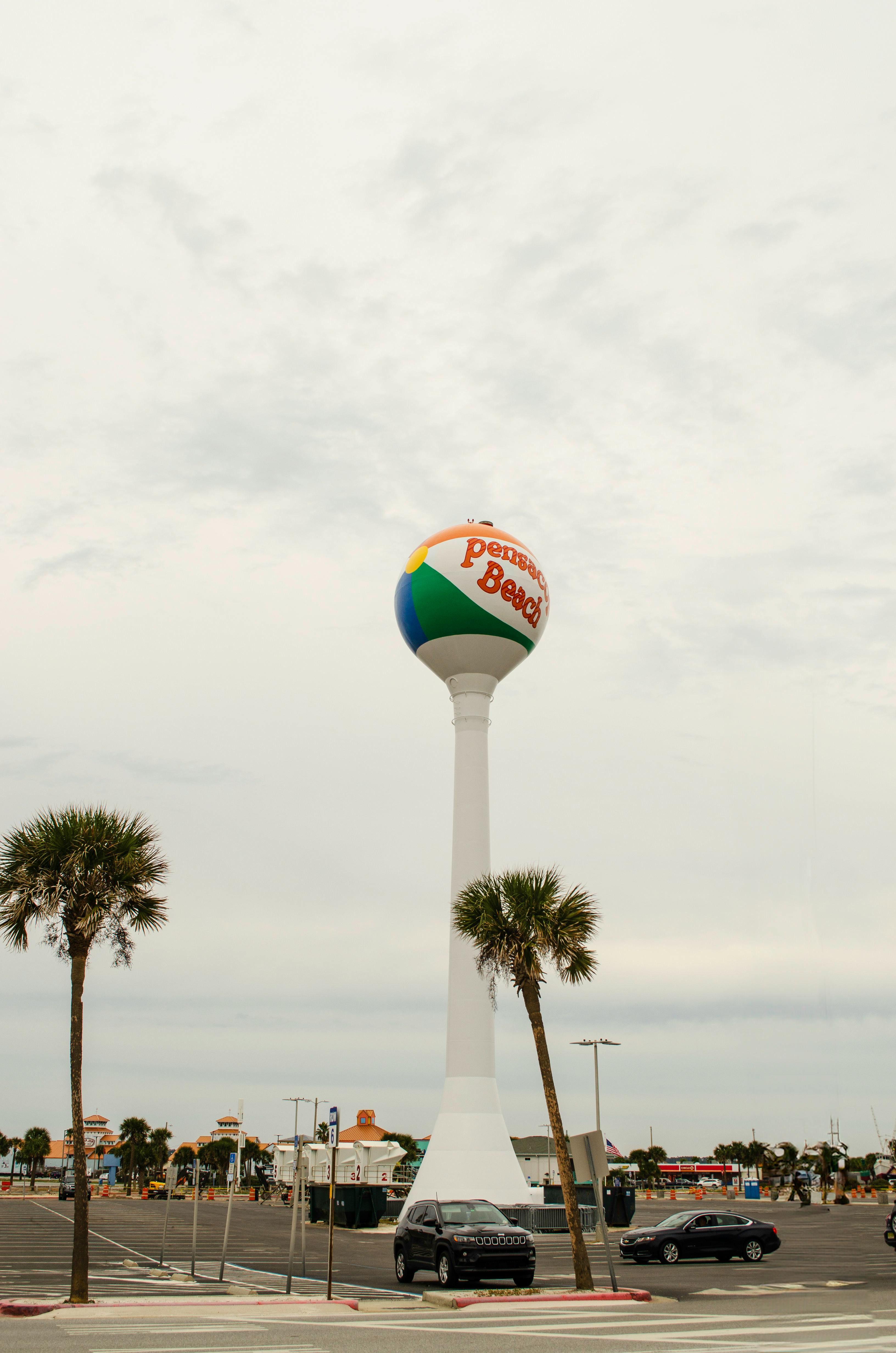 Pensacola Beach Ball Tower · Free Stock Photo
