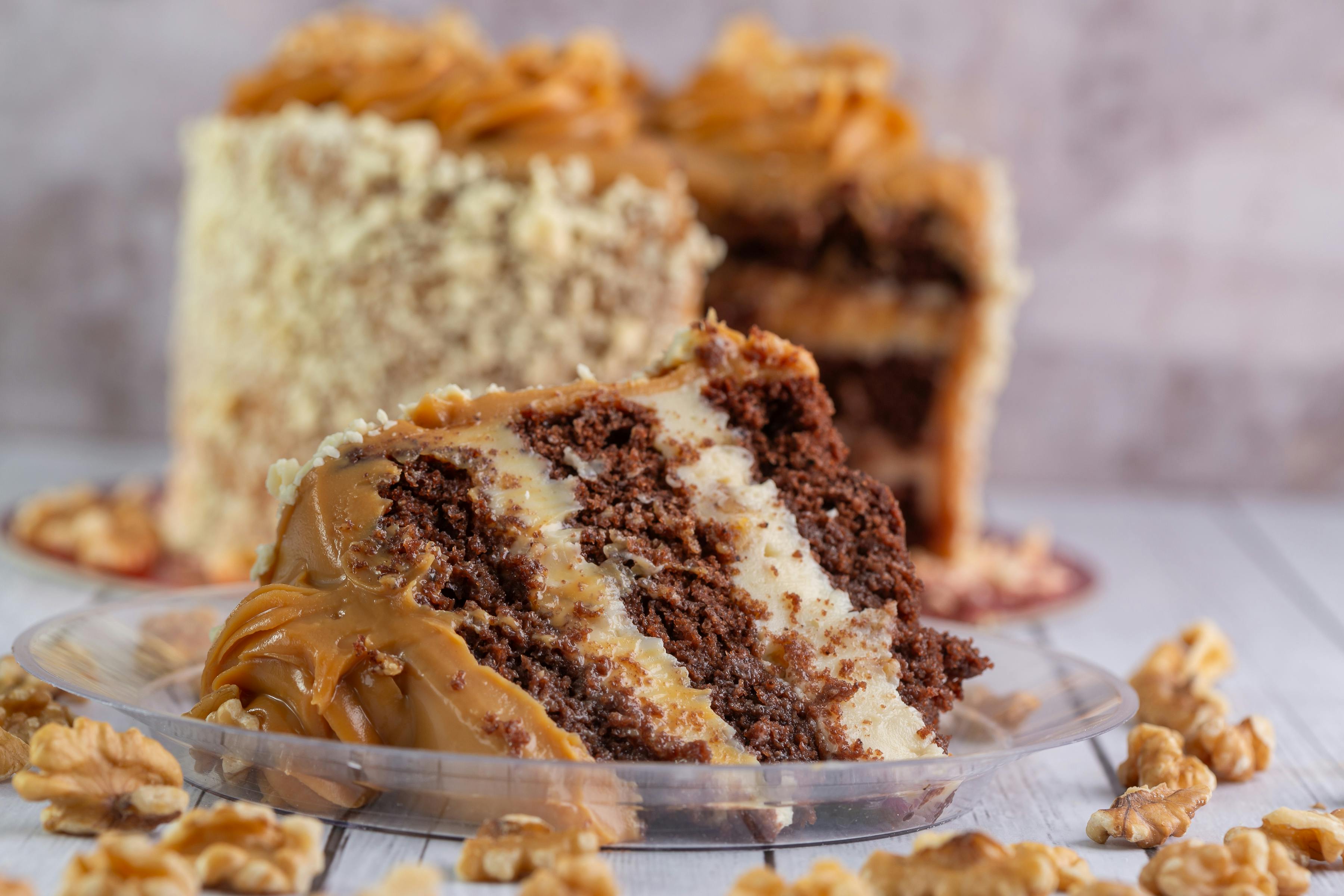 Spoon with Cream on Cake · Free Stock Photo