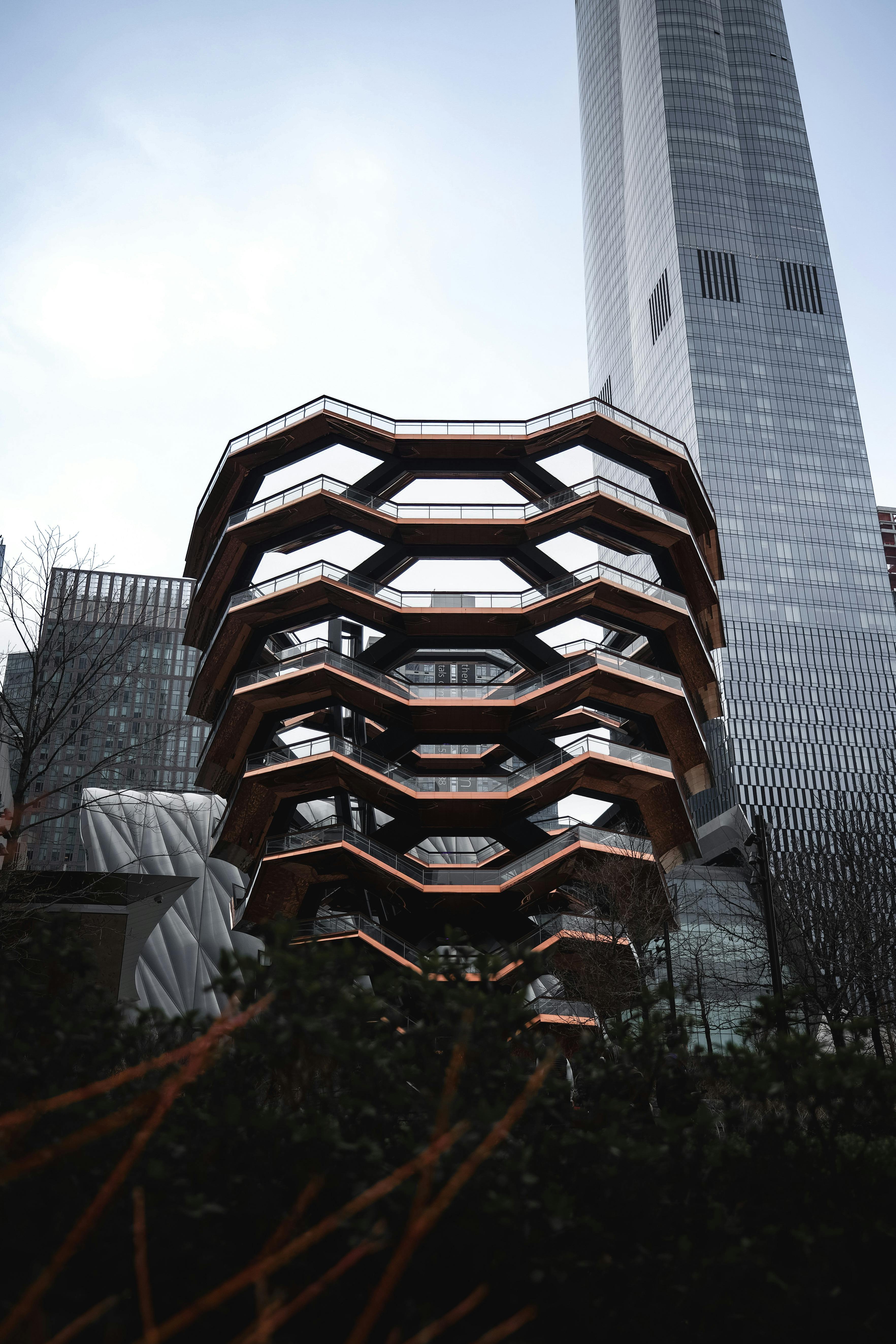 Gray Scale Photo of Multi-storey Building · Free Stock Photo