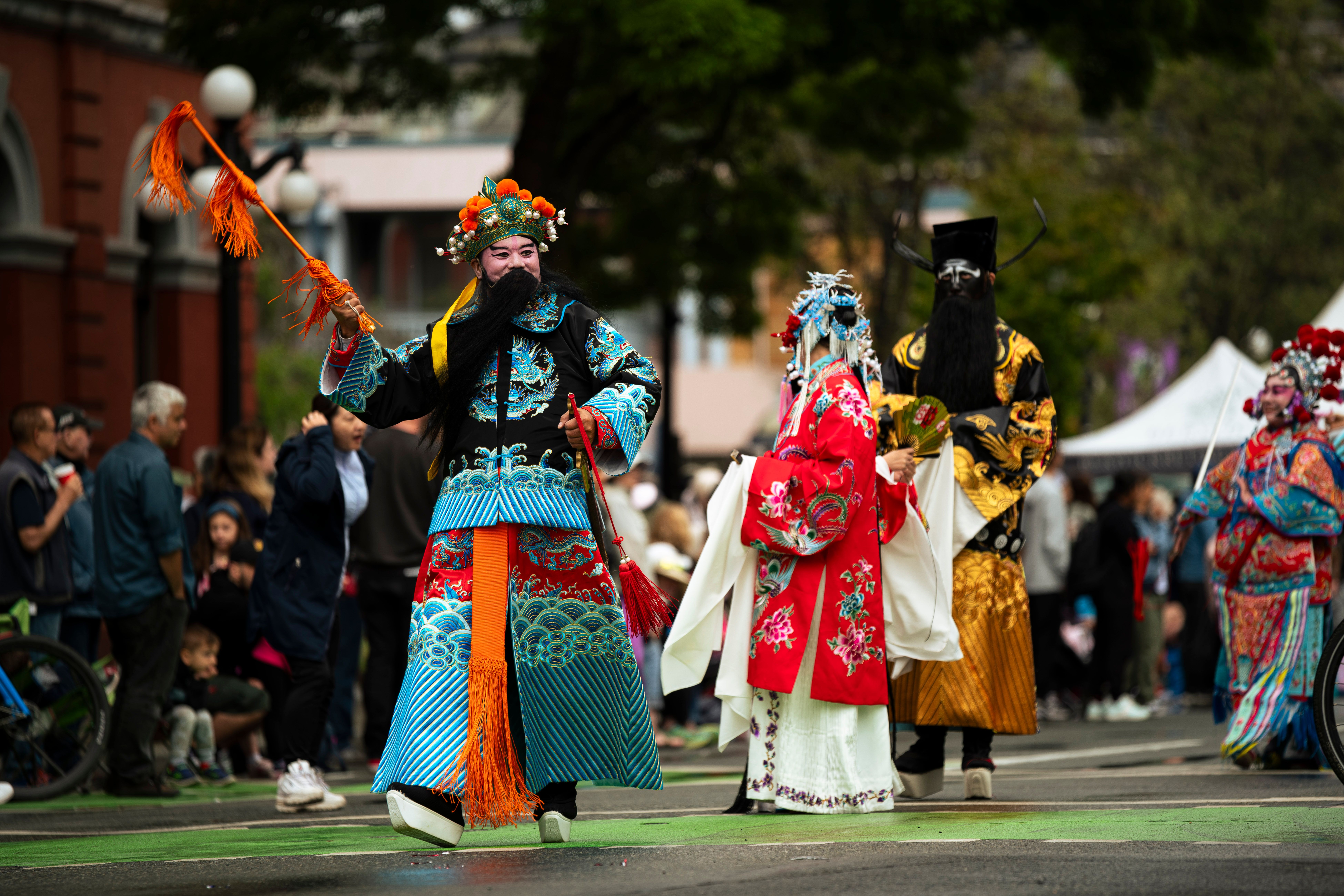 Performers in Costumes During Festival · Free Stock Photo