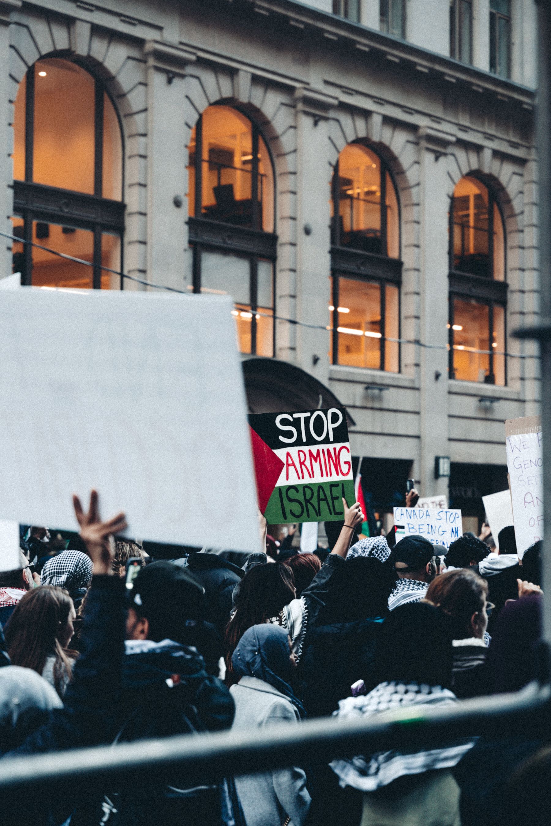 Woman with Drum at Protest · Free Stock Photo