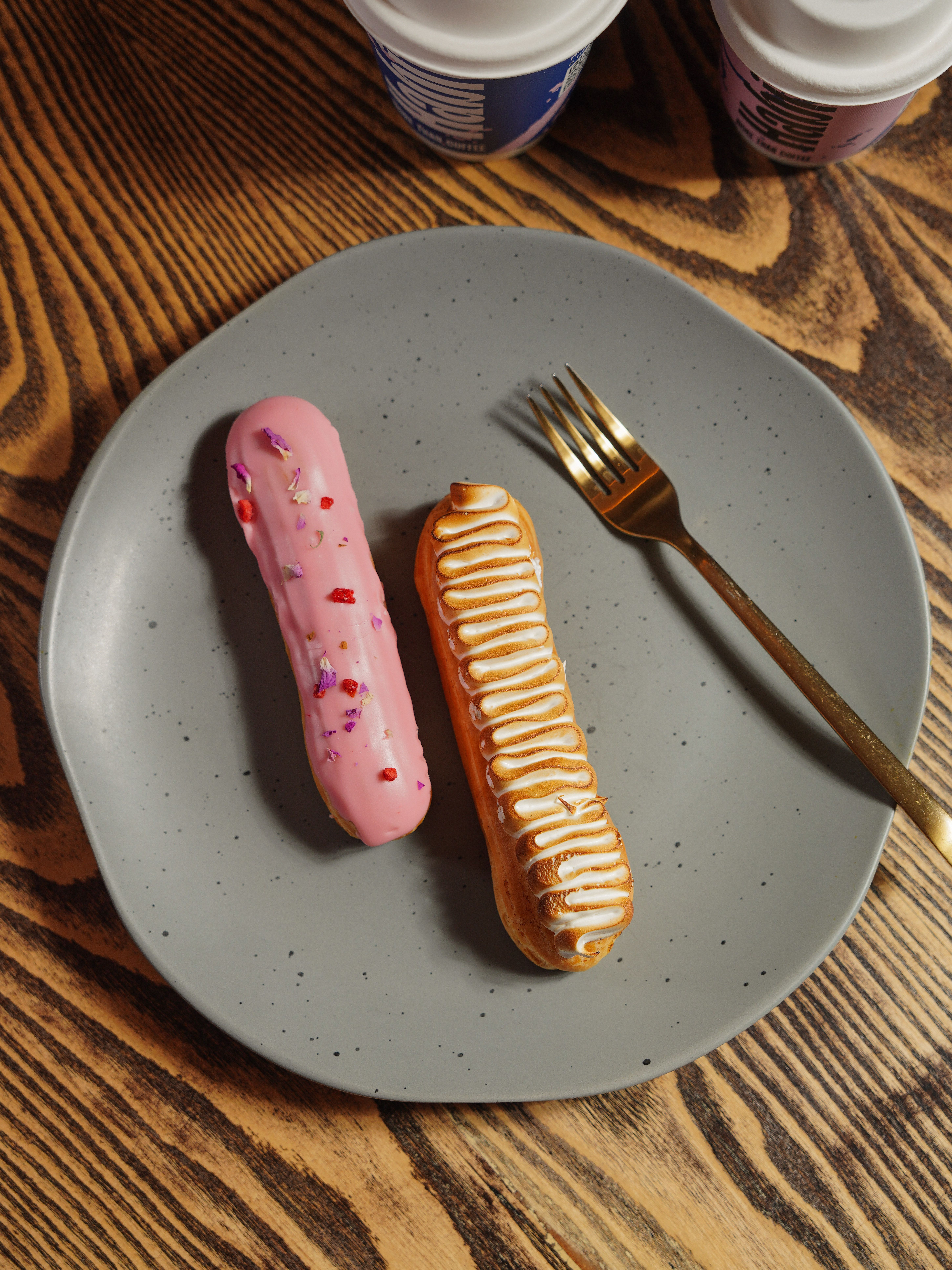 Fork and Sweet Food on Plate · Free Stock Photo