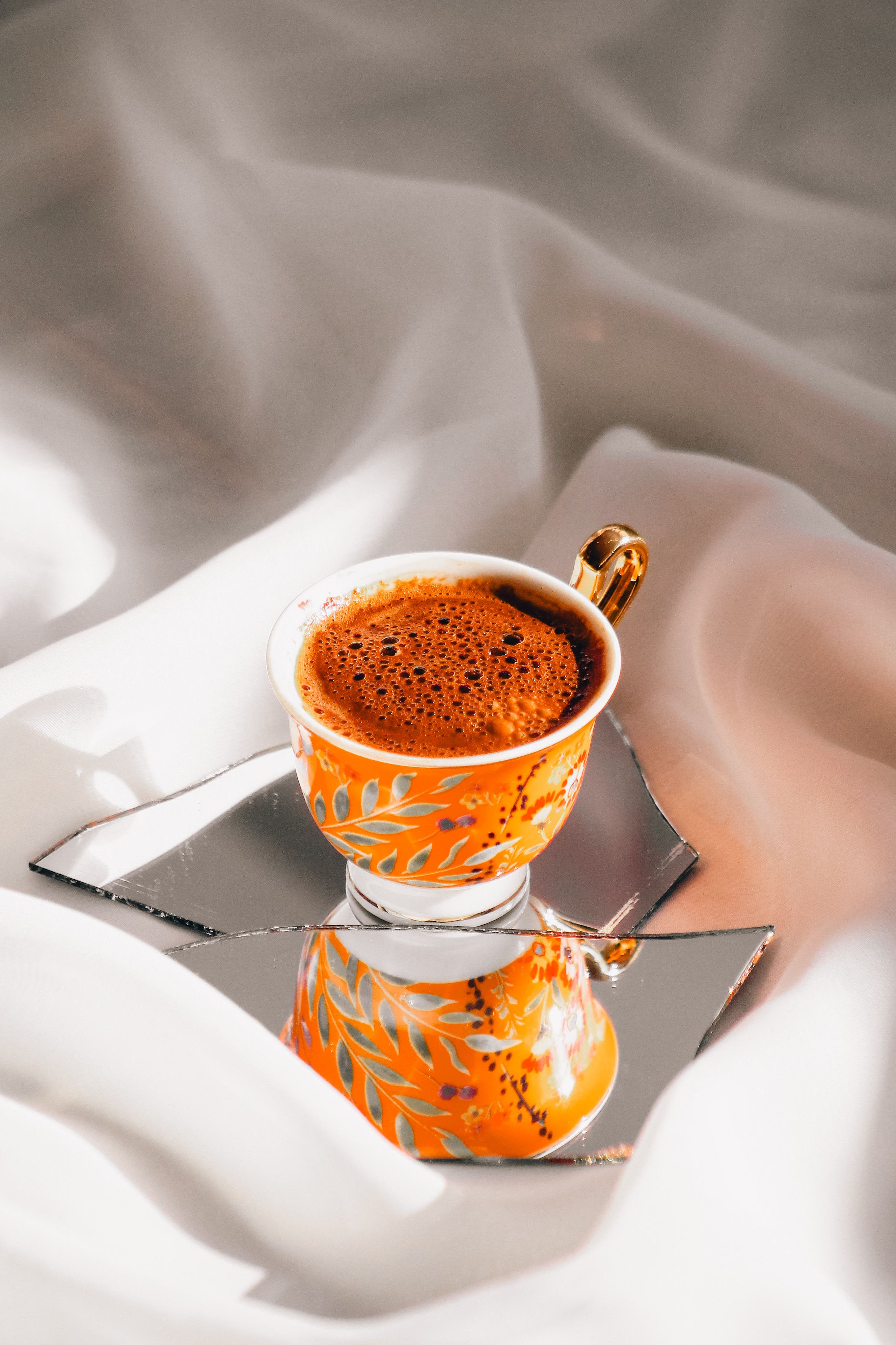 Cup of Coffee with Reflection · Free Stock Photo