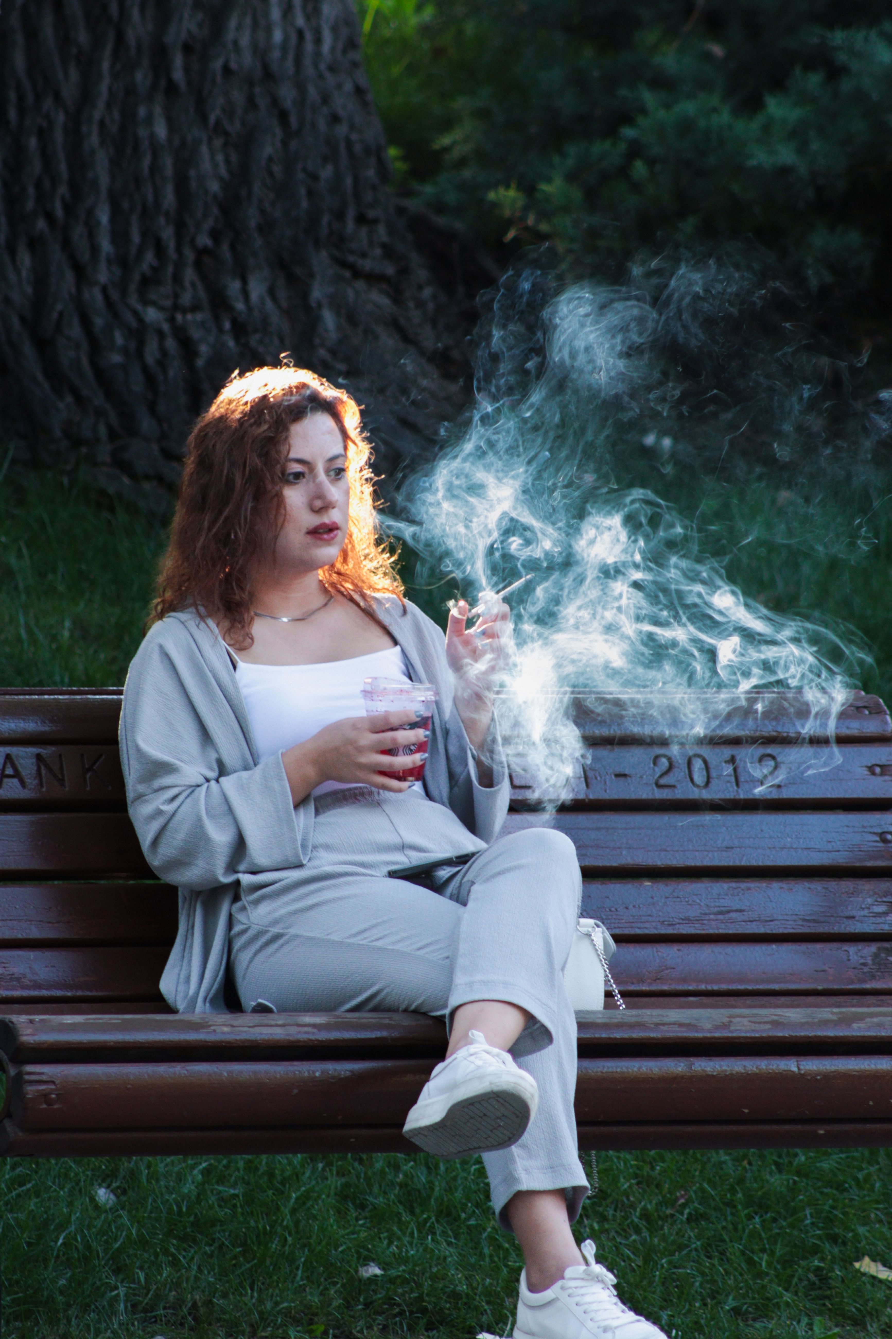 Smoking In Park Photos, Download The BEST Free Smoking In Park Stock ...