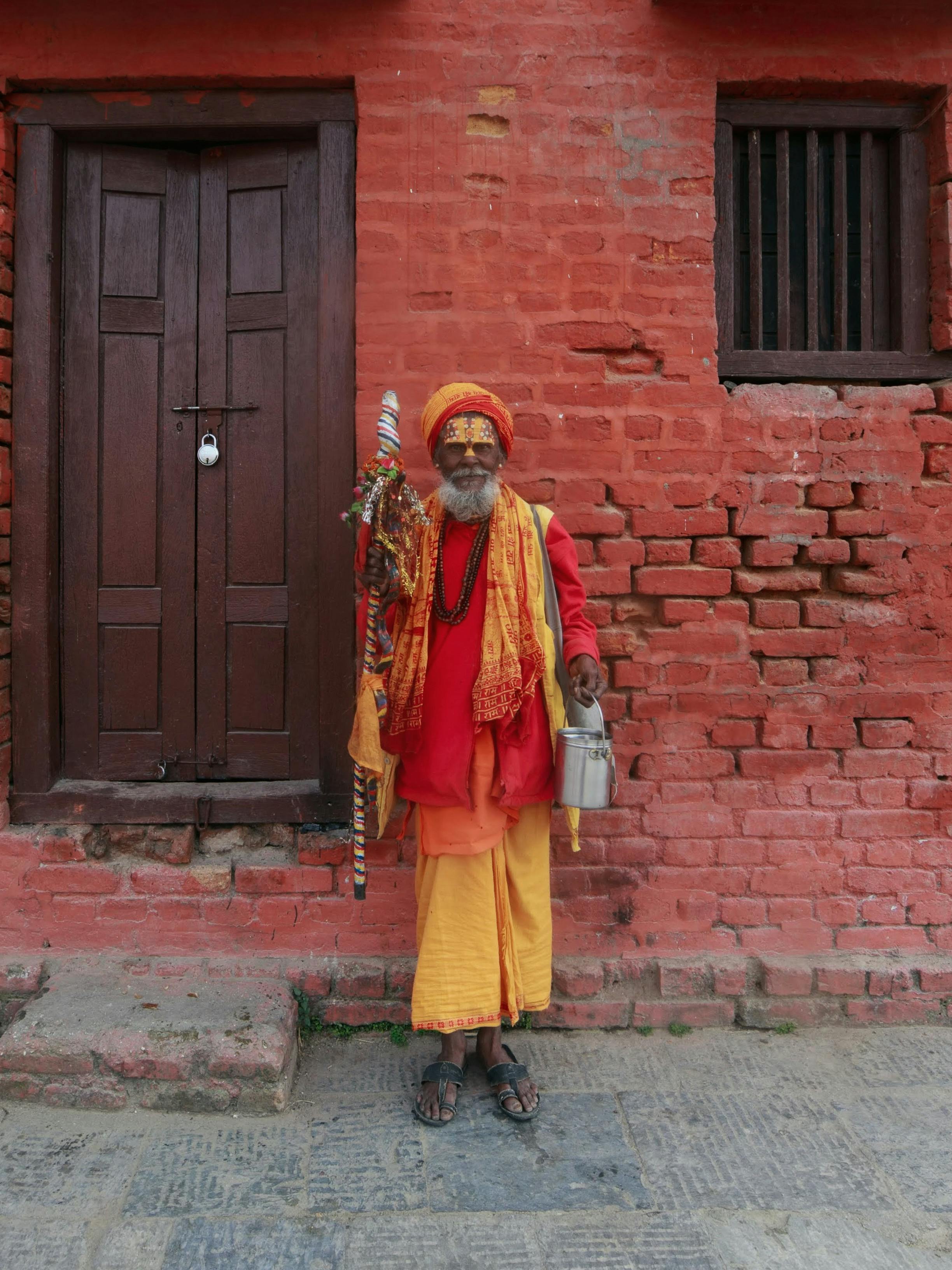 Sadhu in Religious Costume · Free Stock Photo