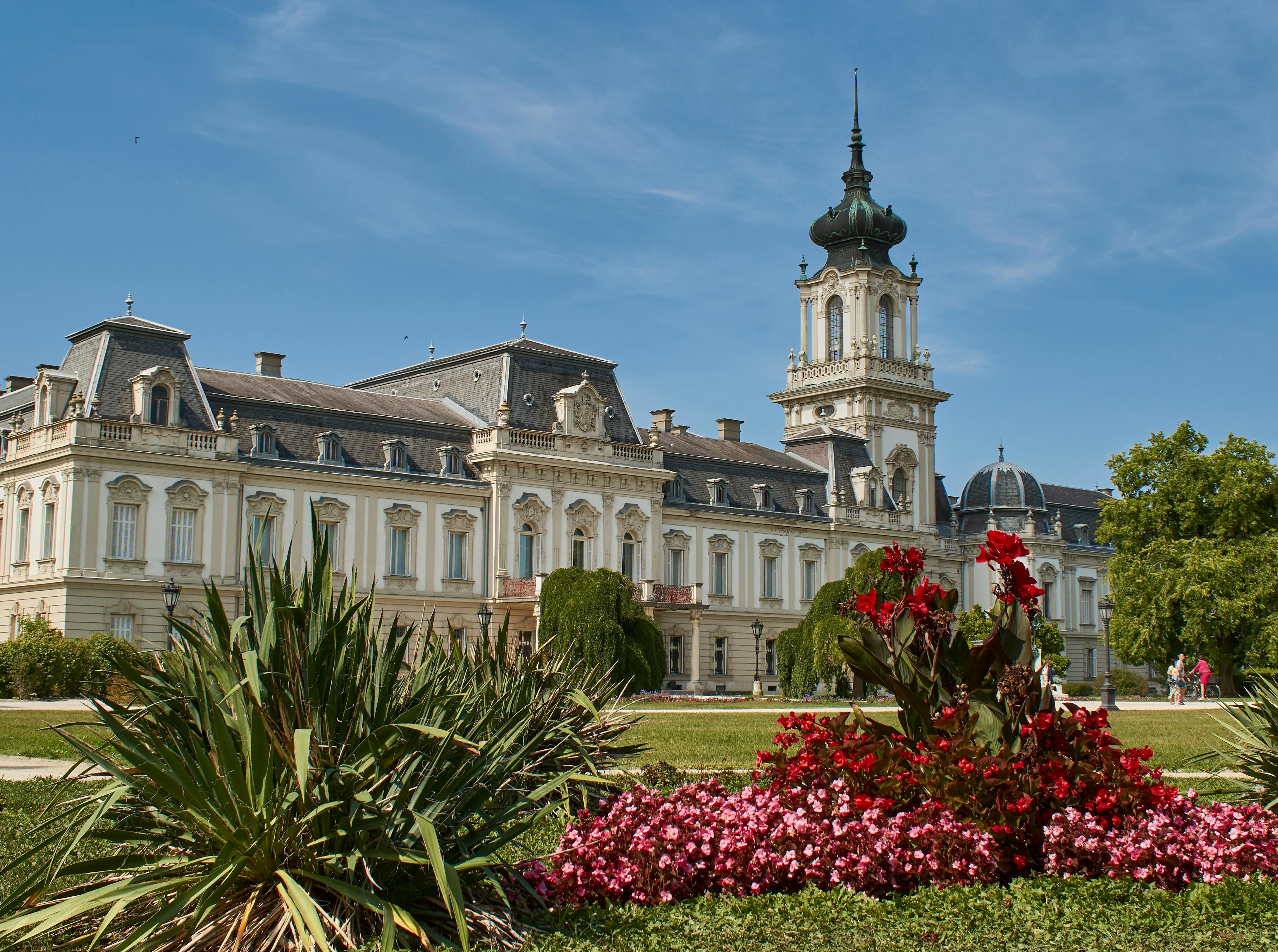 Flowers in Garden at Festetics Palace in Kestel in Hungary · Free Stock ...
