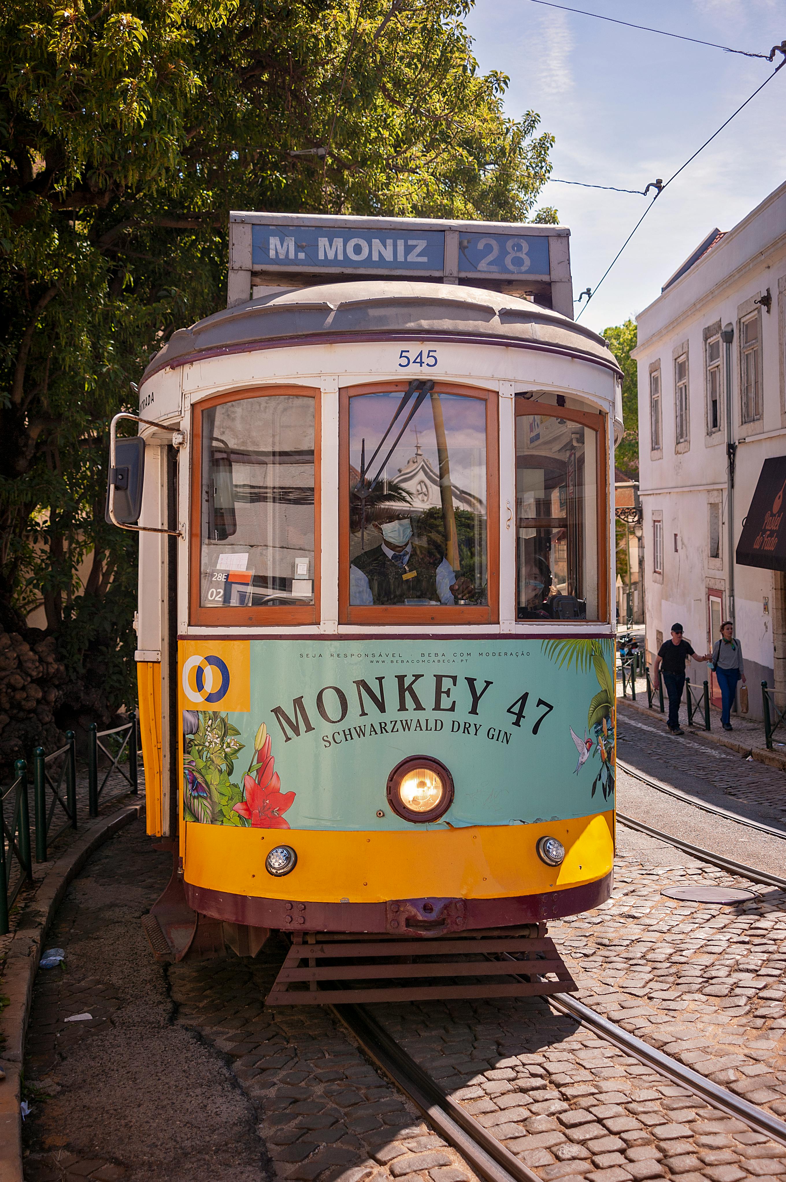 View of Tram on Street · Free Stock Photo