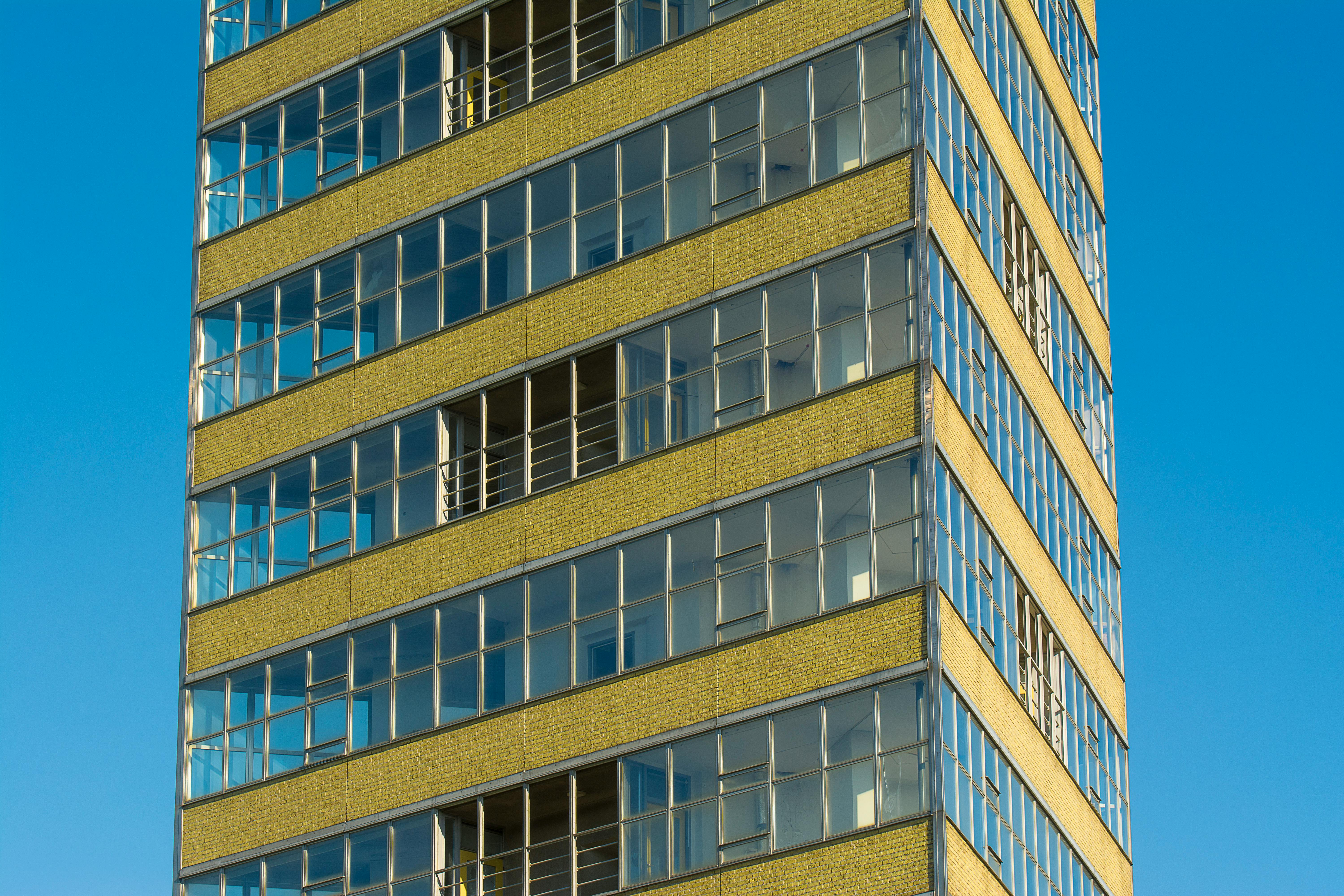 Windows in an Office Building · Free Stock Photo