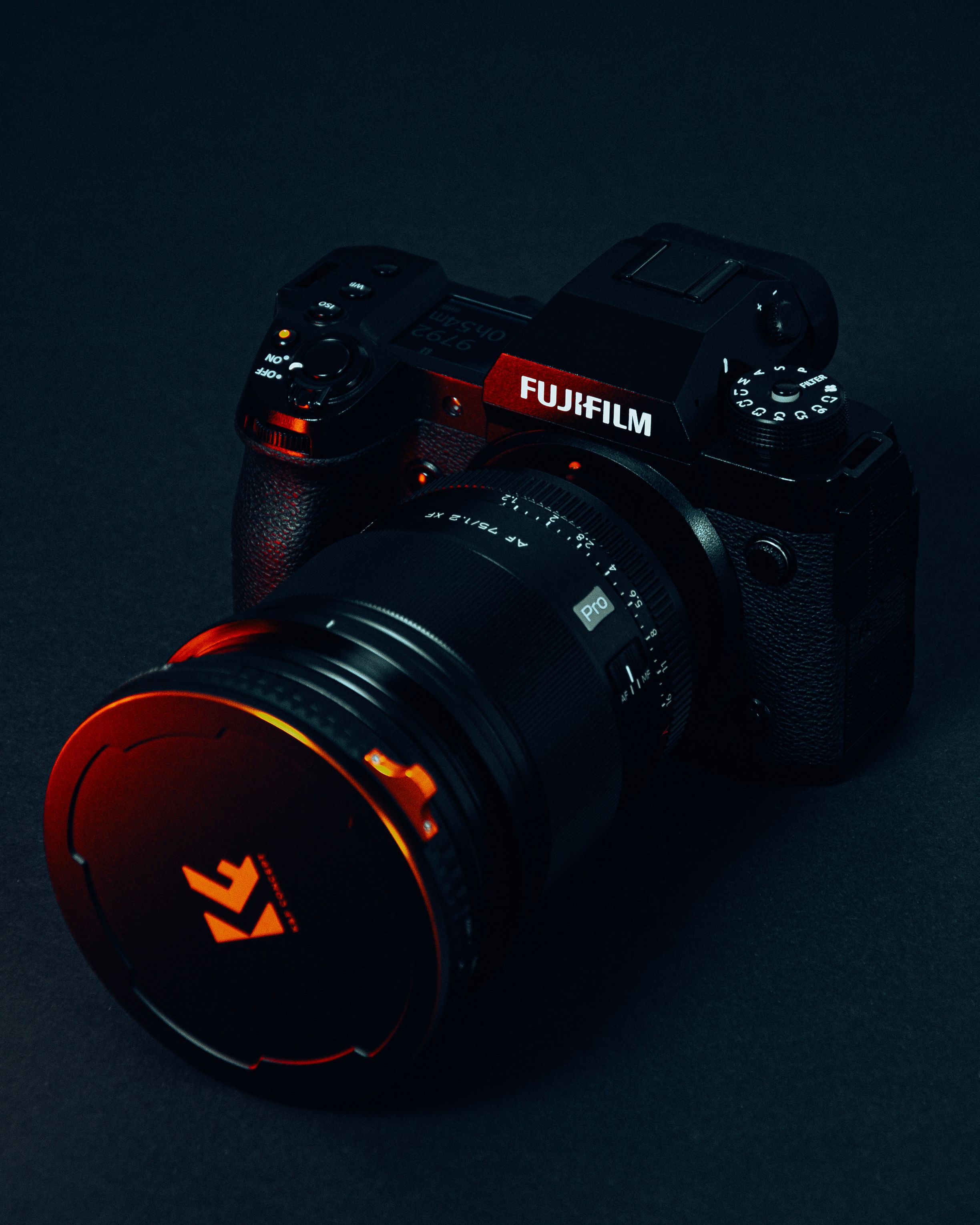 Camera in Red Light · Free Stock Photo
