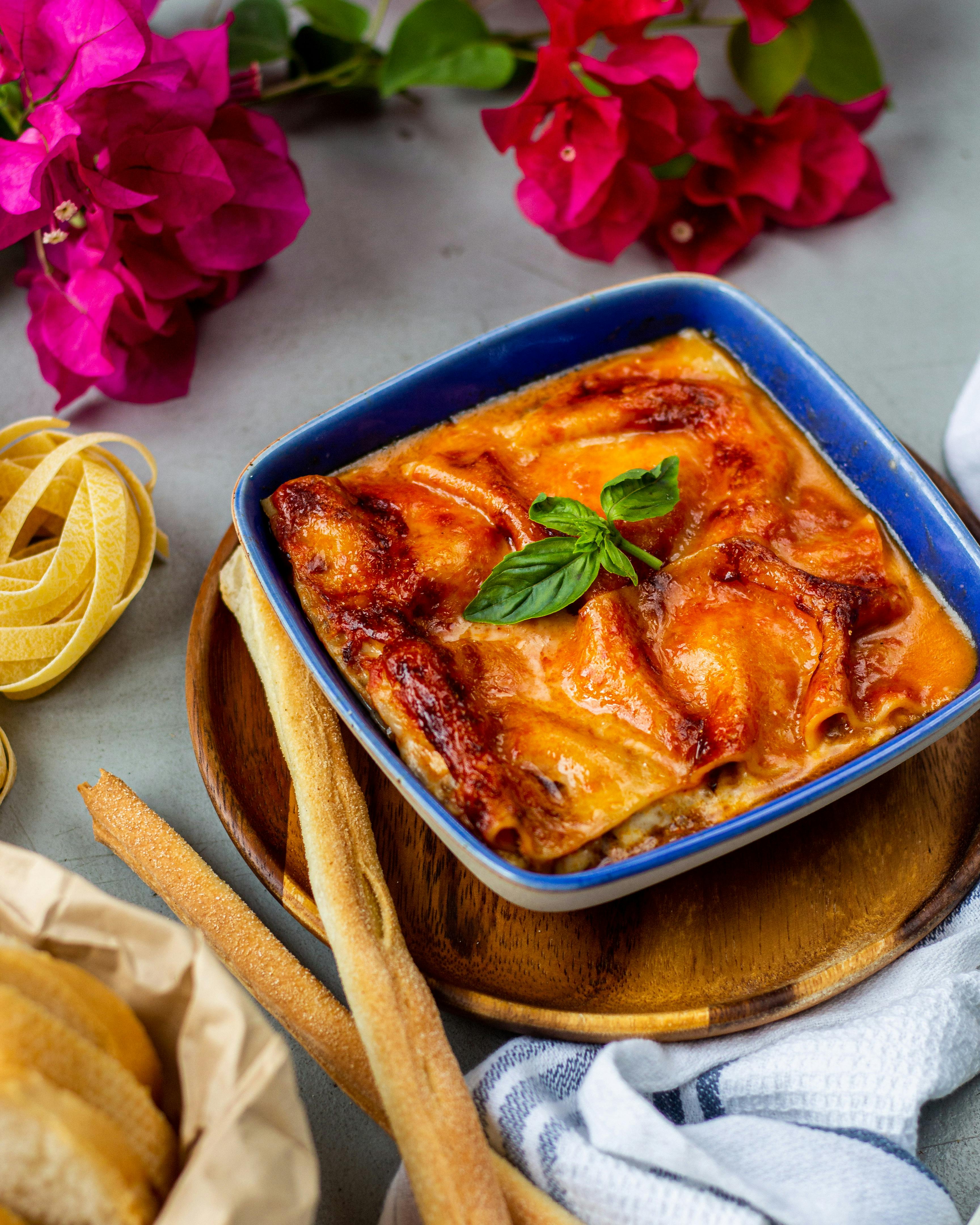 Foto gratuita di alimento di comodità, basilico, bougainvillea, cena ...