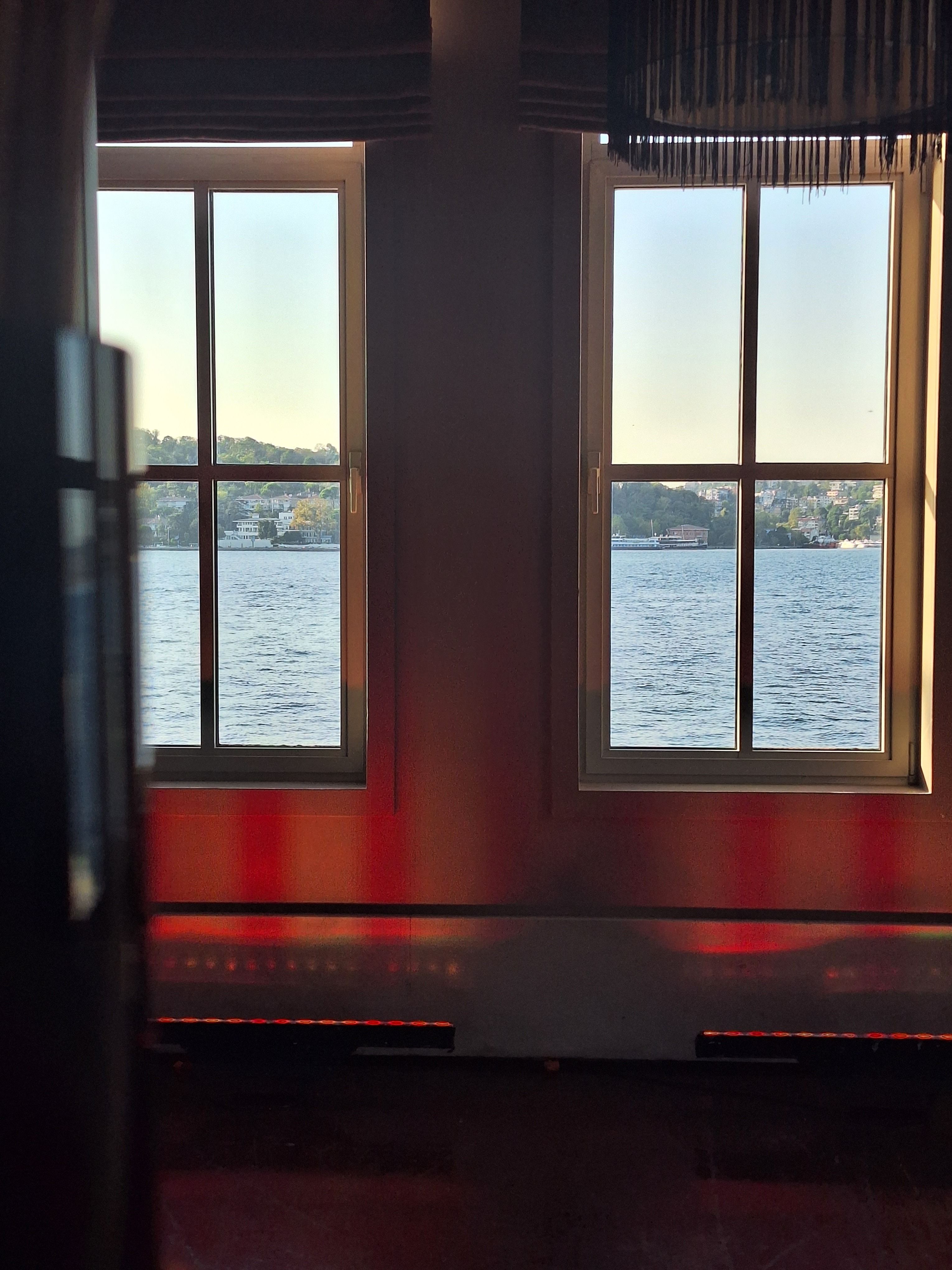 Sea behind Windows · Free Stock Photo