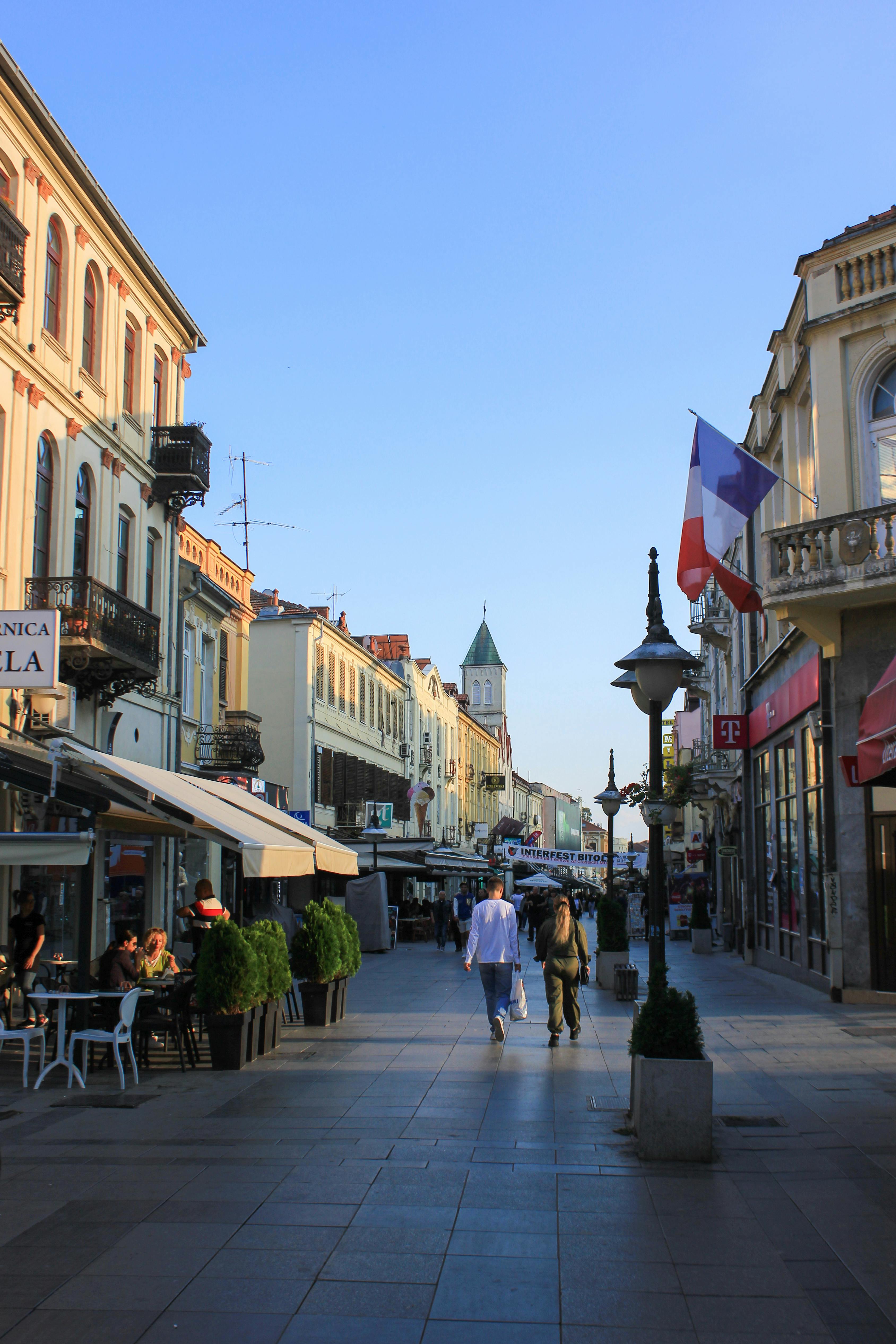 Alley in Bitola City in North Macedonia · Free Stock Photo