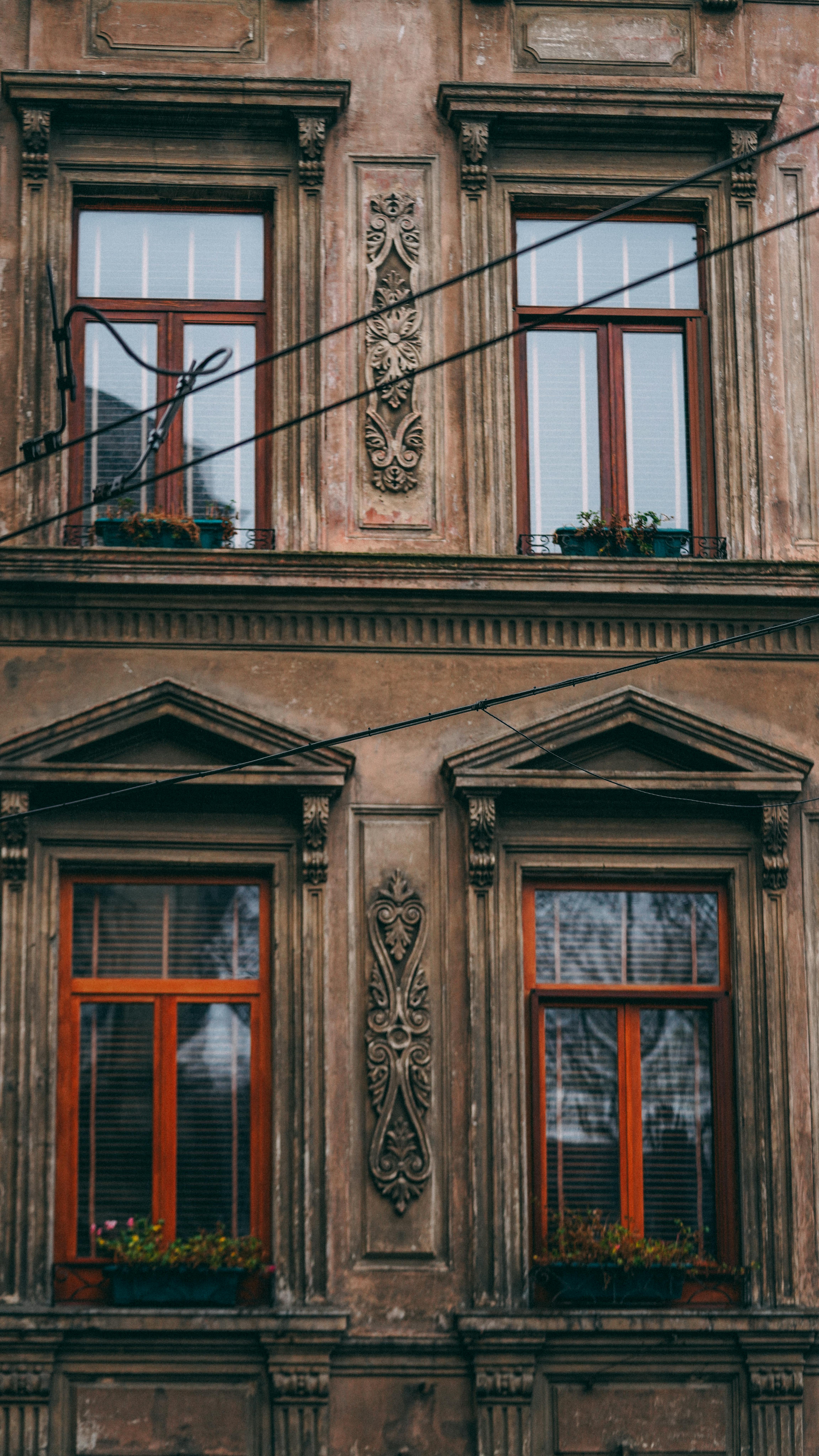 Classic Georgian Townhouse Facade · Free Stock Photo