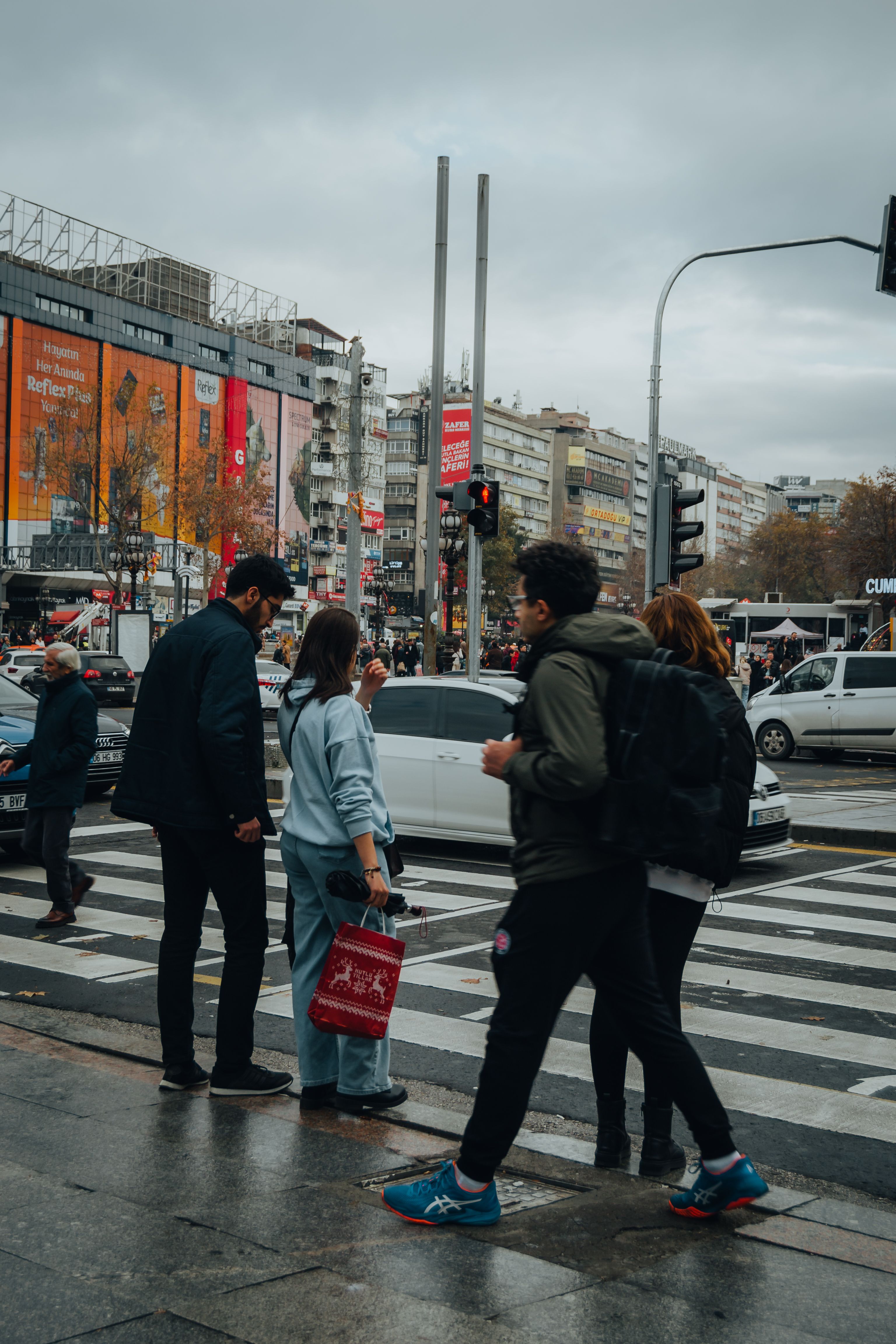 Crosswalk in a City · Free Stock Photo
