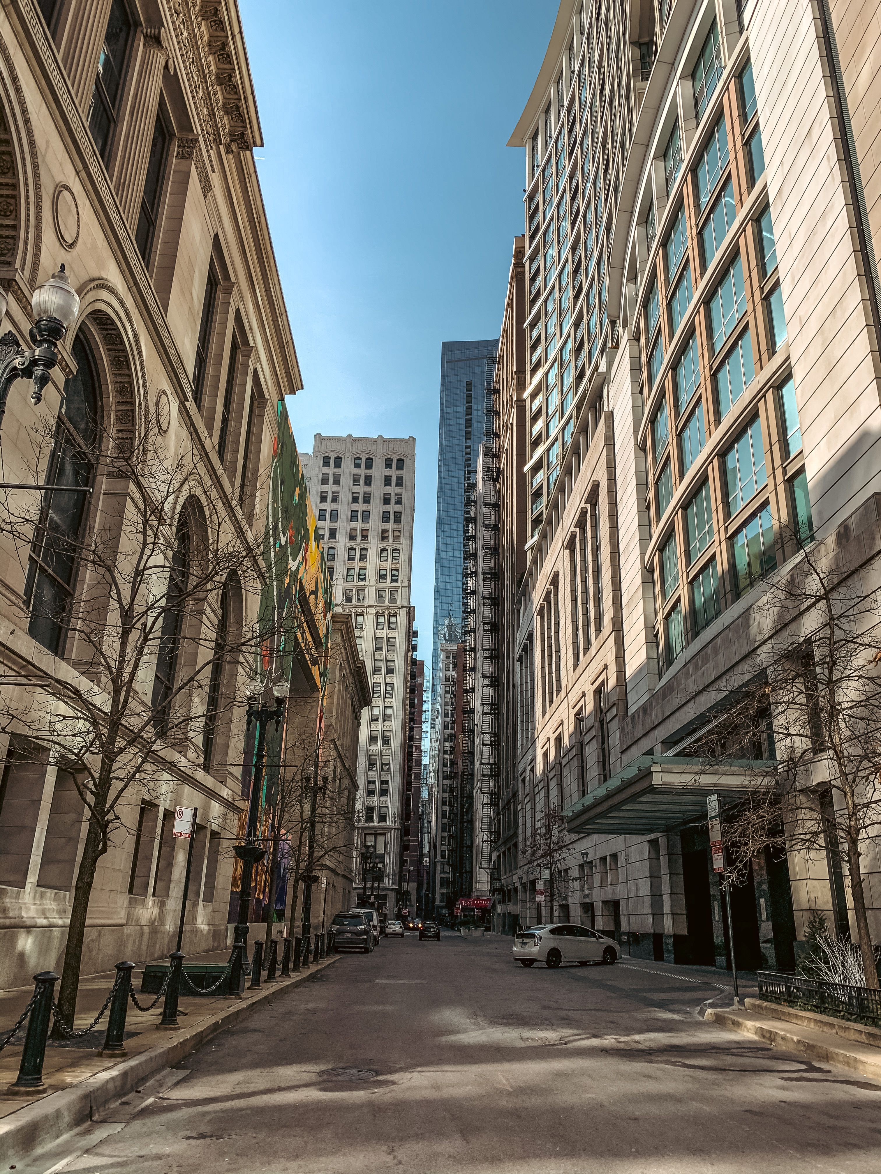 Empty Street of Chicago, USA · Free Stock Photo