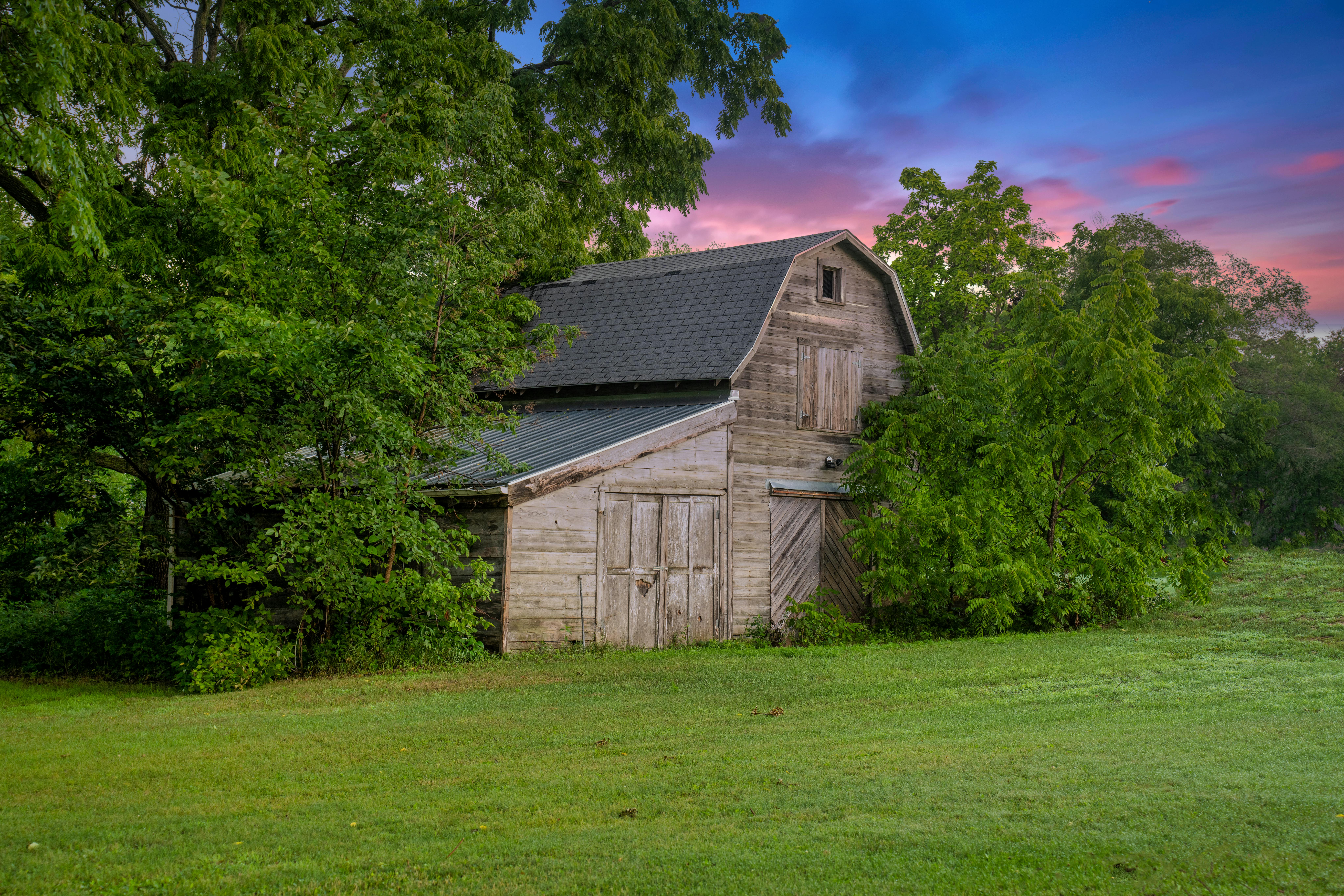 Wooden Barn by the Forest · Free Stock Photo