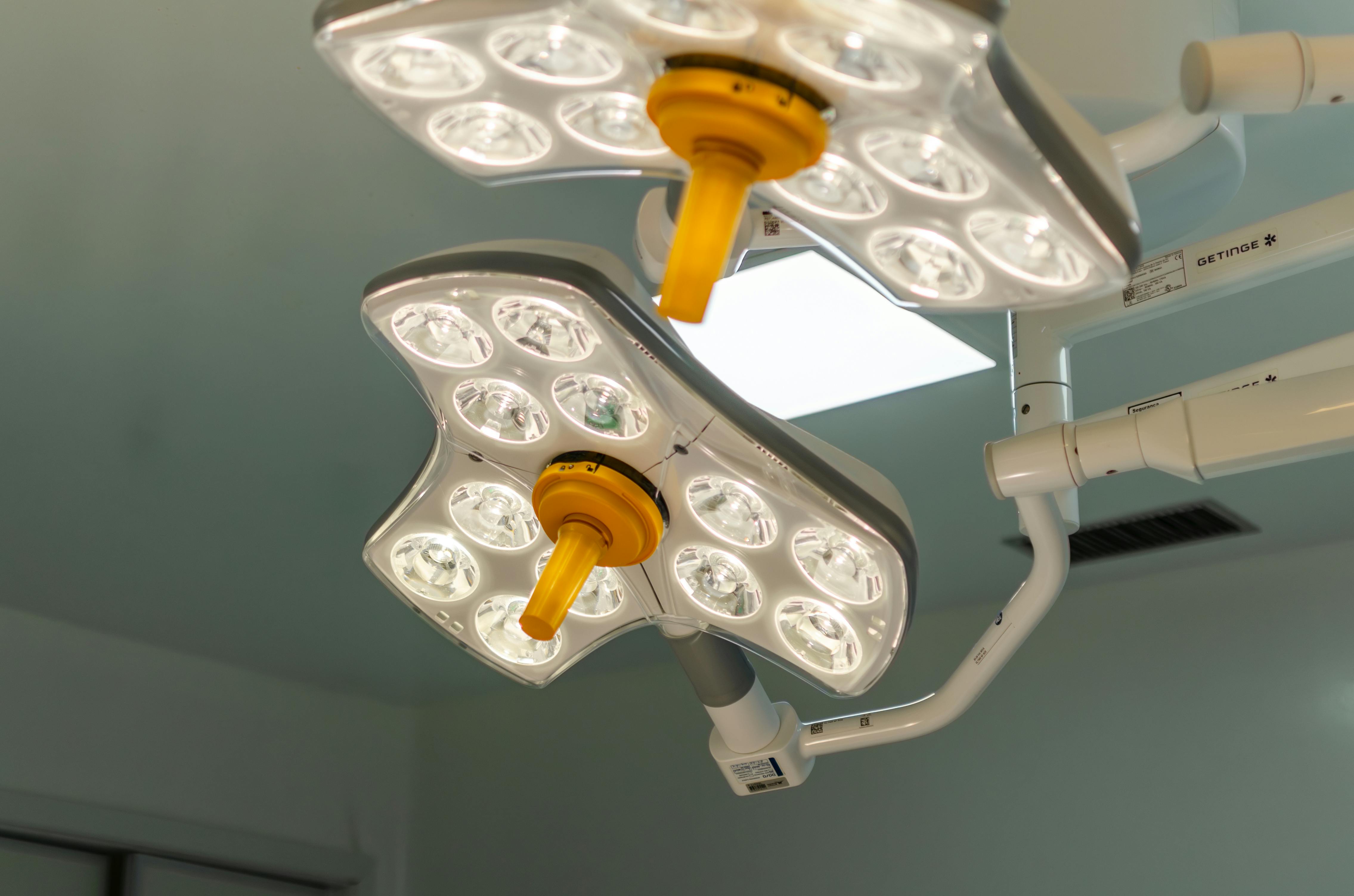 Lamps in Operating Room · Free Stock Photo