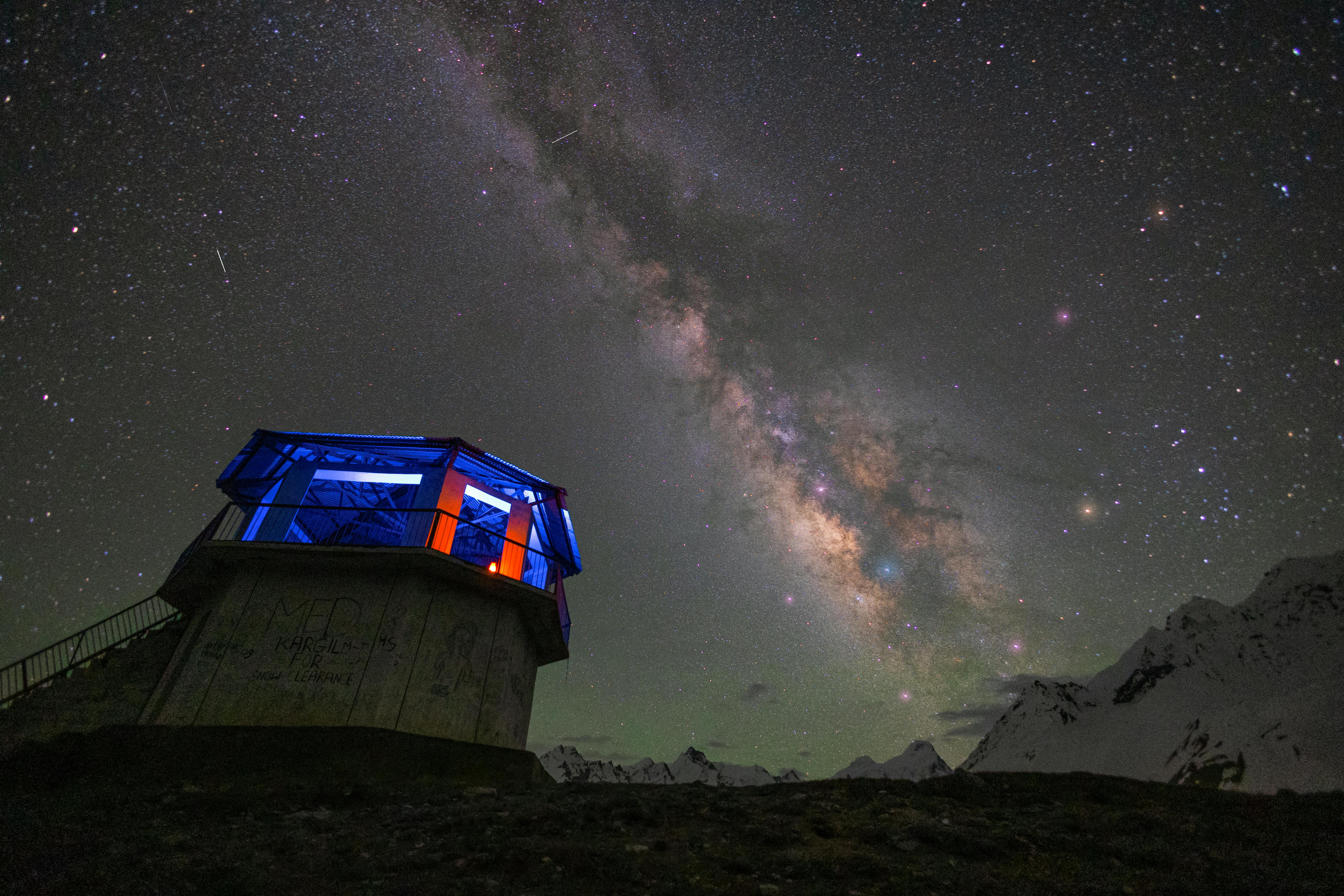 Milkyway Photography Taken in Spiti Valley, Himachal Pradesh · Free ...