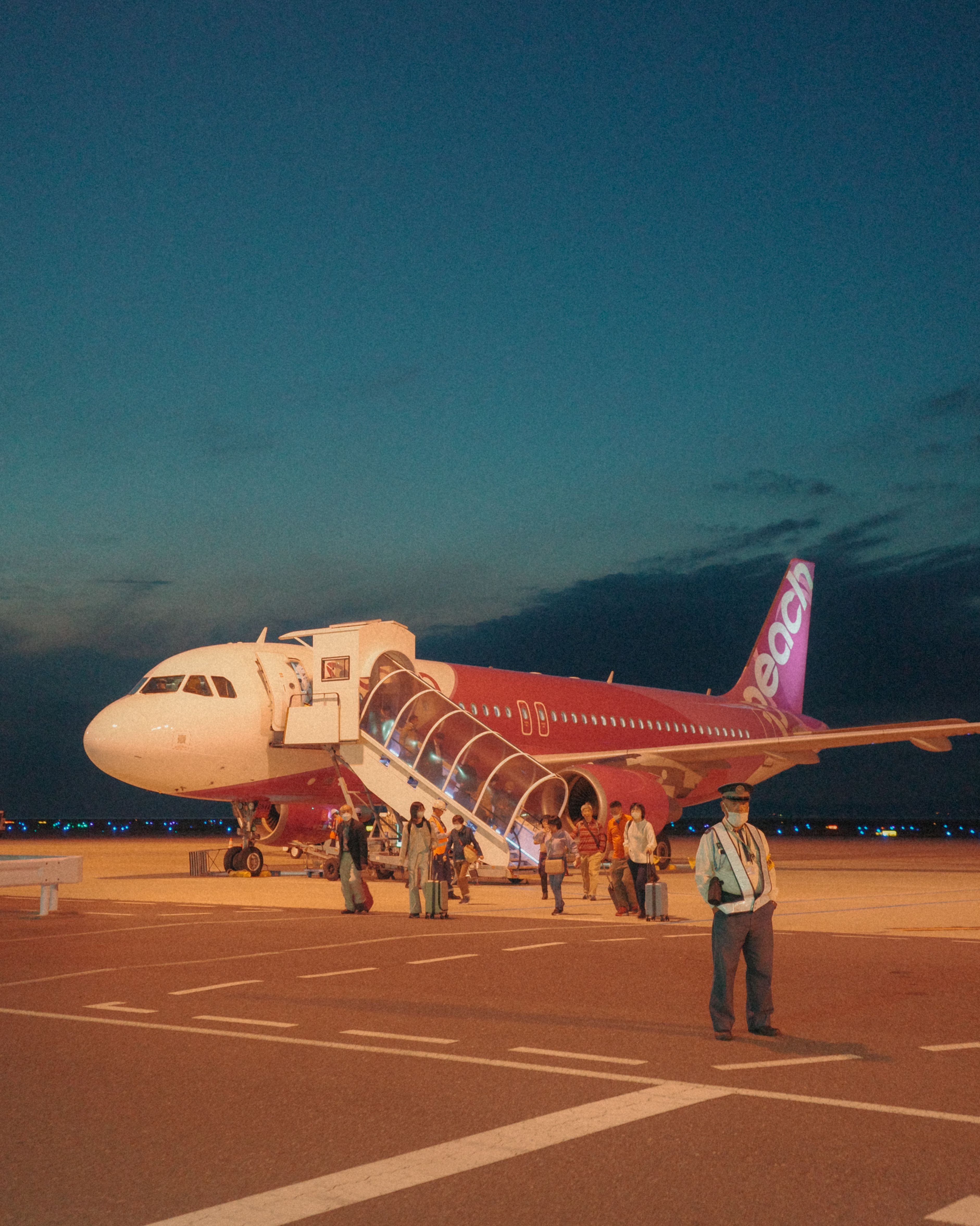 Passengers Getting of Airplane · Free Stock Photo