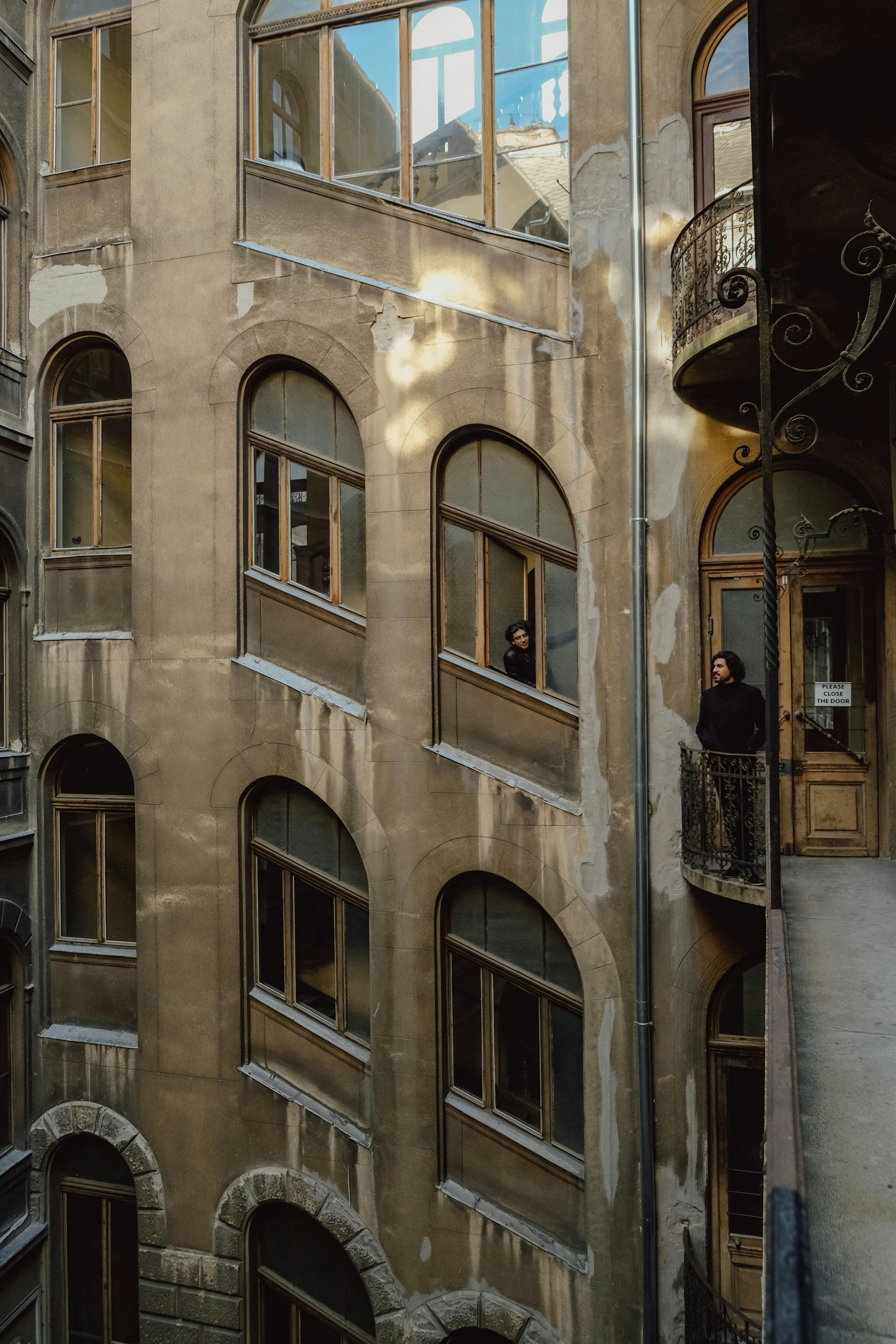Two People in a Historic House · Free Stock Photo