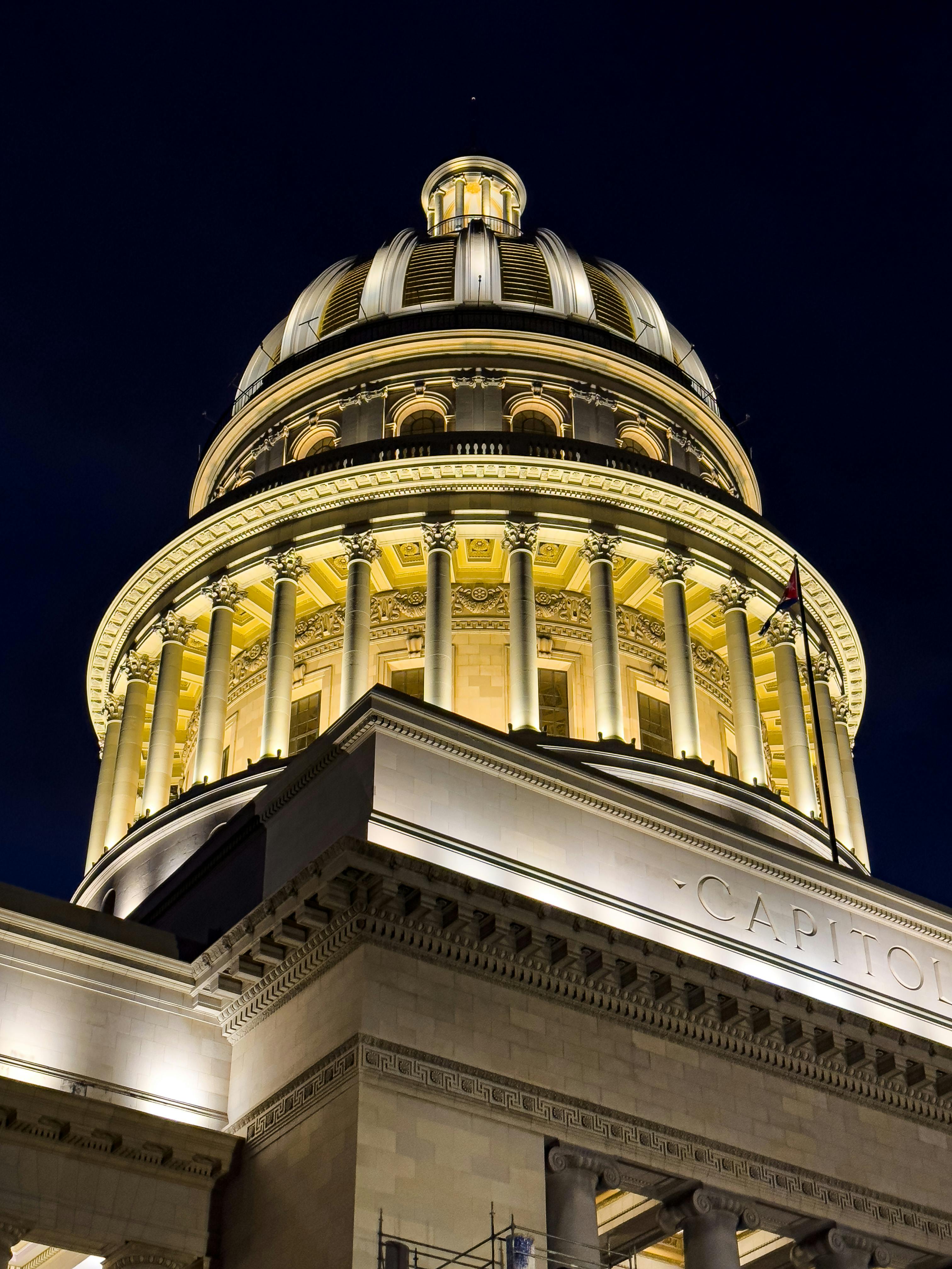 The Dome of the Capitol Building, Washington, USA · Free Stock Photo
