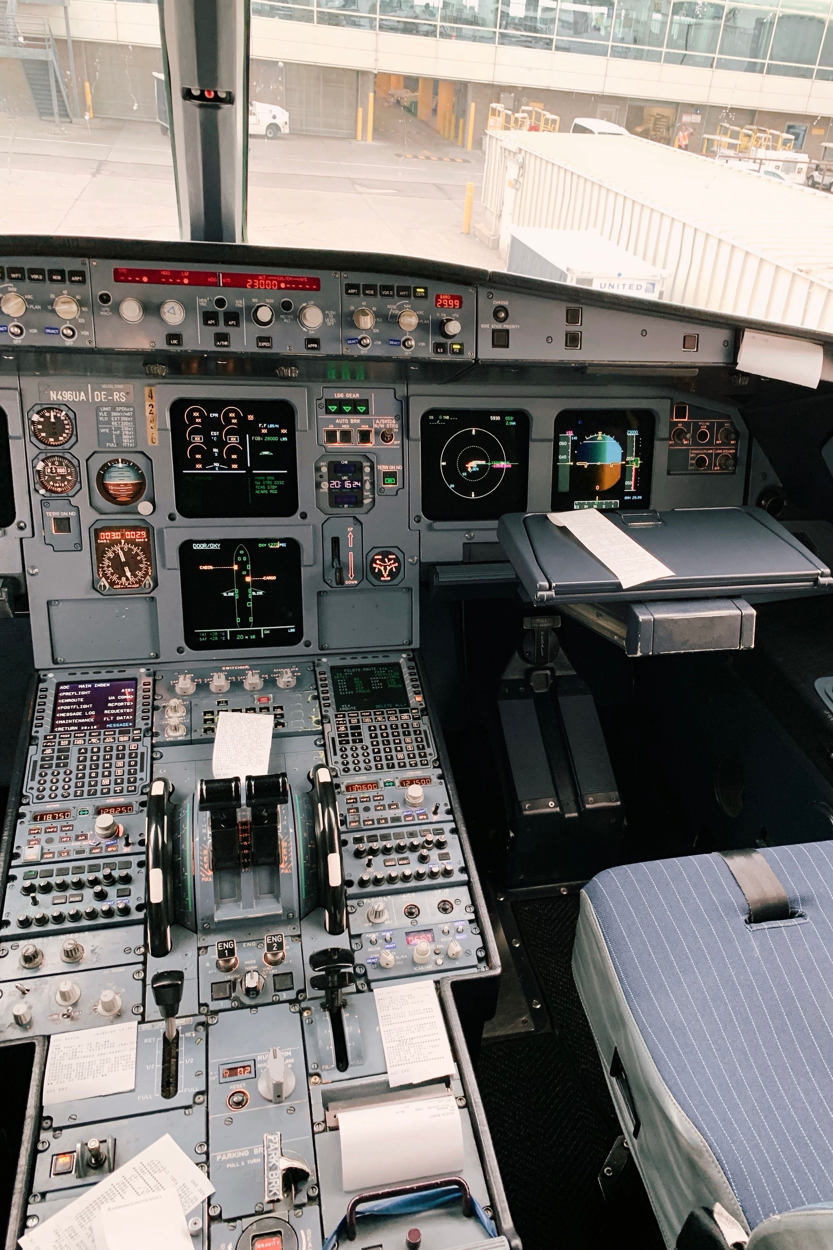 Airbus A320 Cabina Fondo De Pantalla