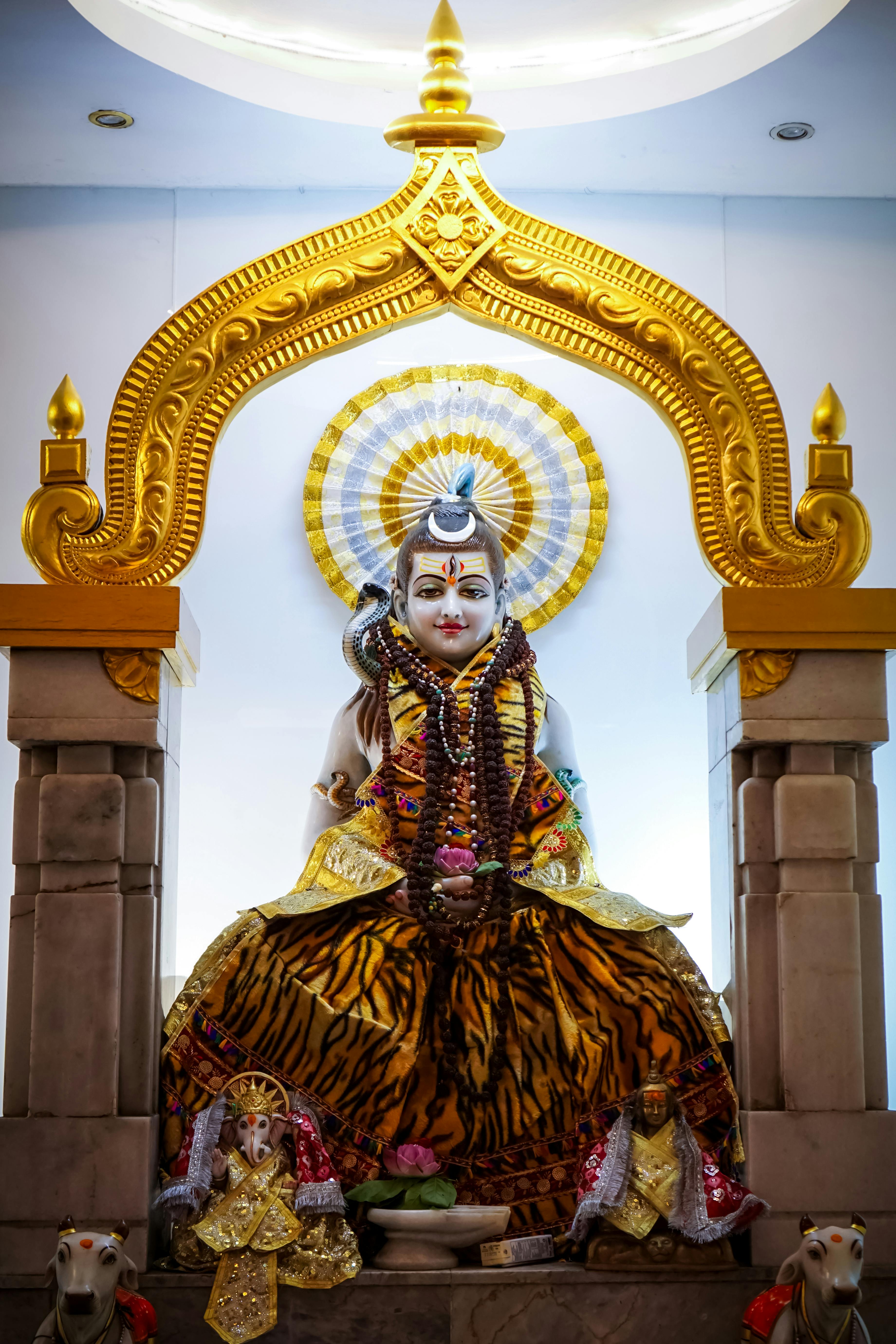 Statue of Lord Shiva, Azhimala Siva Temple in India · Free Stock Photo