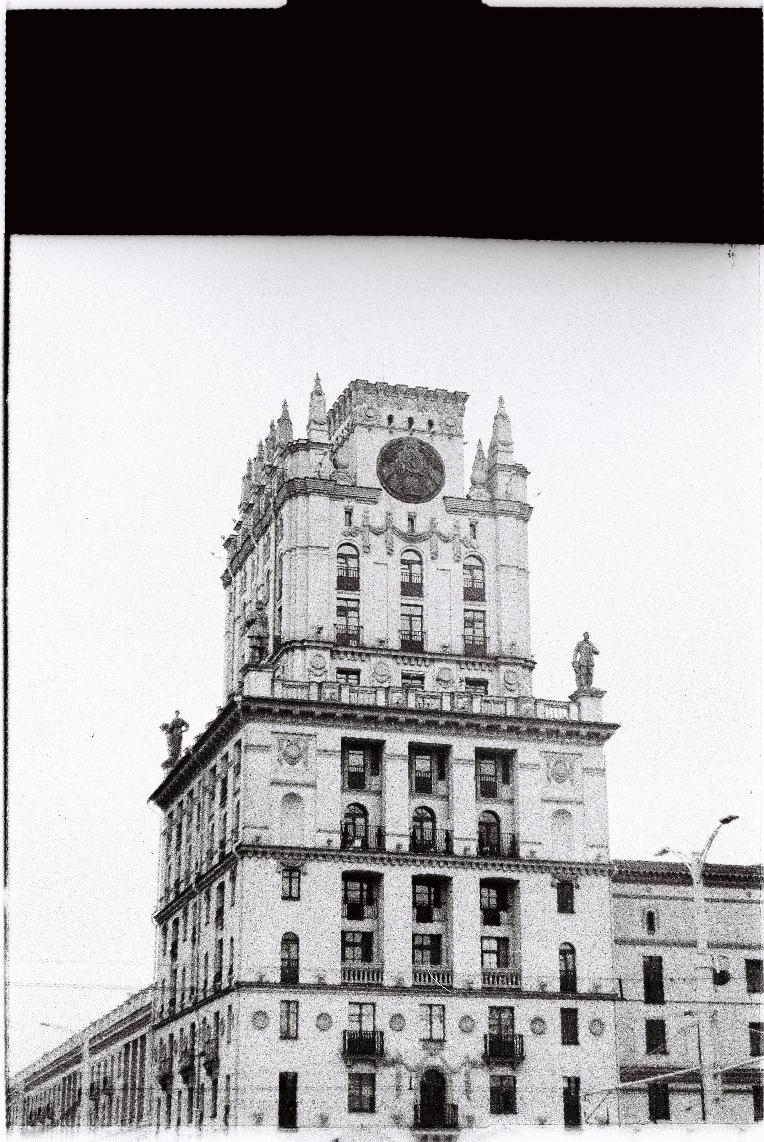 Neoclassical Tower of Urban Building · Free Stock Photo