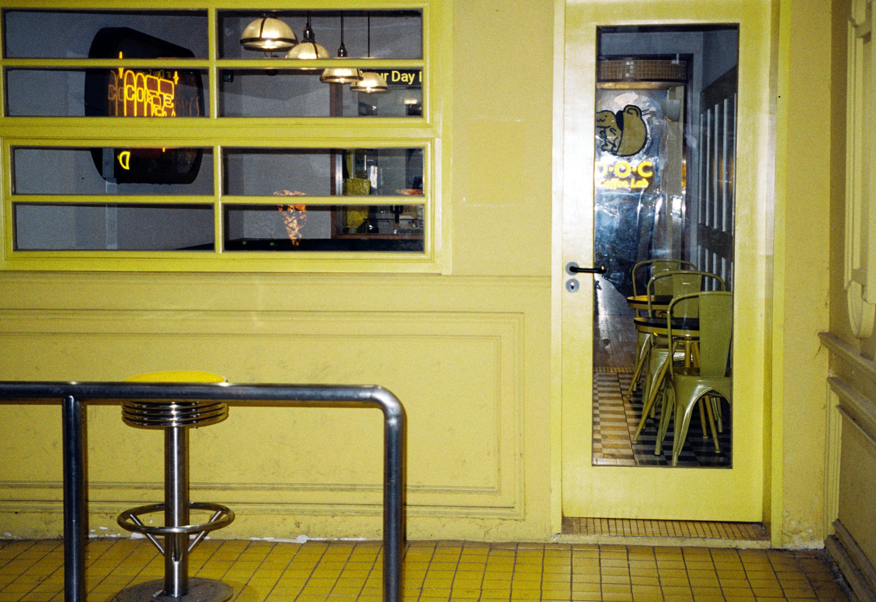 Exterior and Entrance Door of a Restaurant · Free Stock Photo