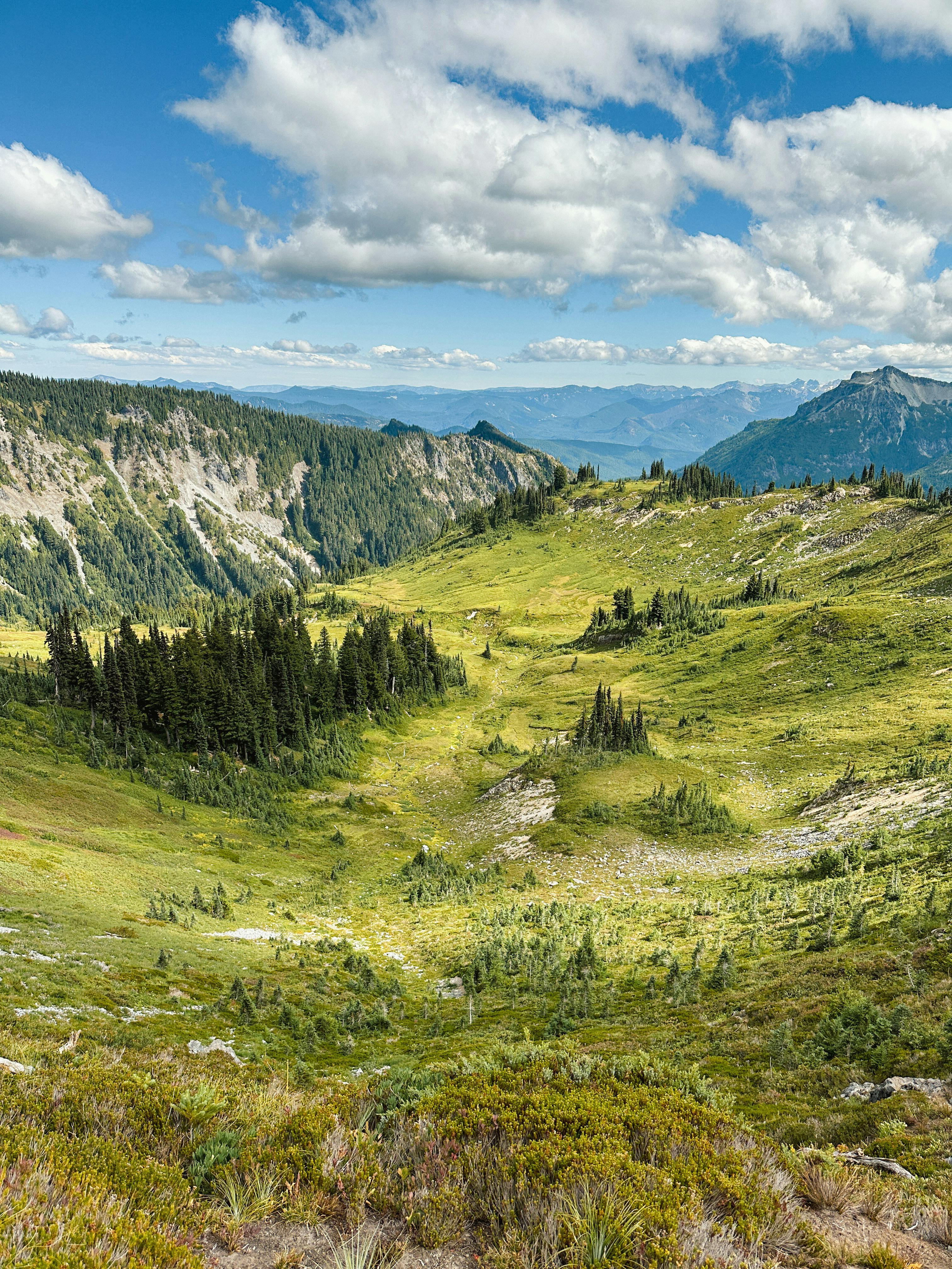 Grassland in a Mountain Valley · Free Stock Photo