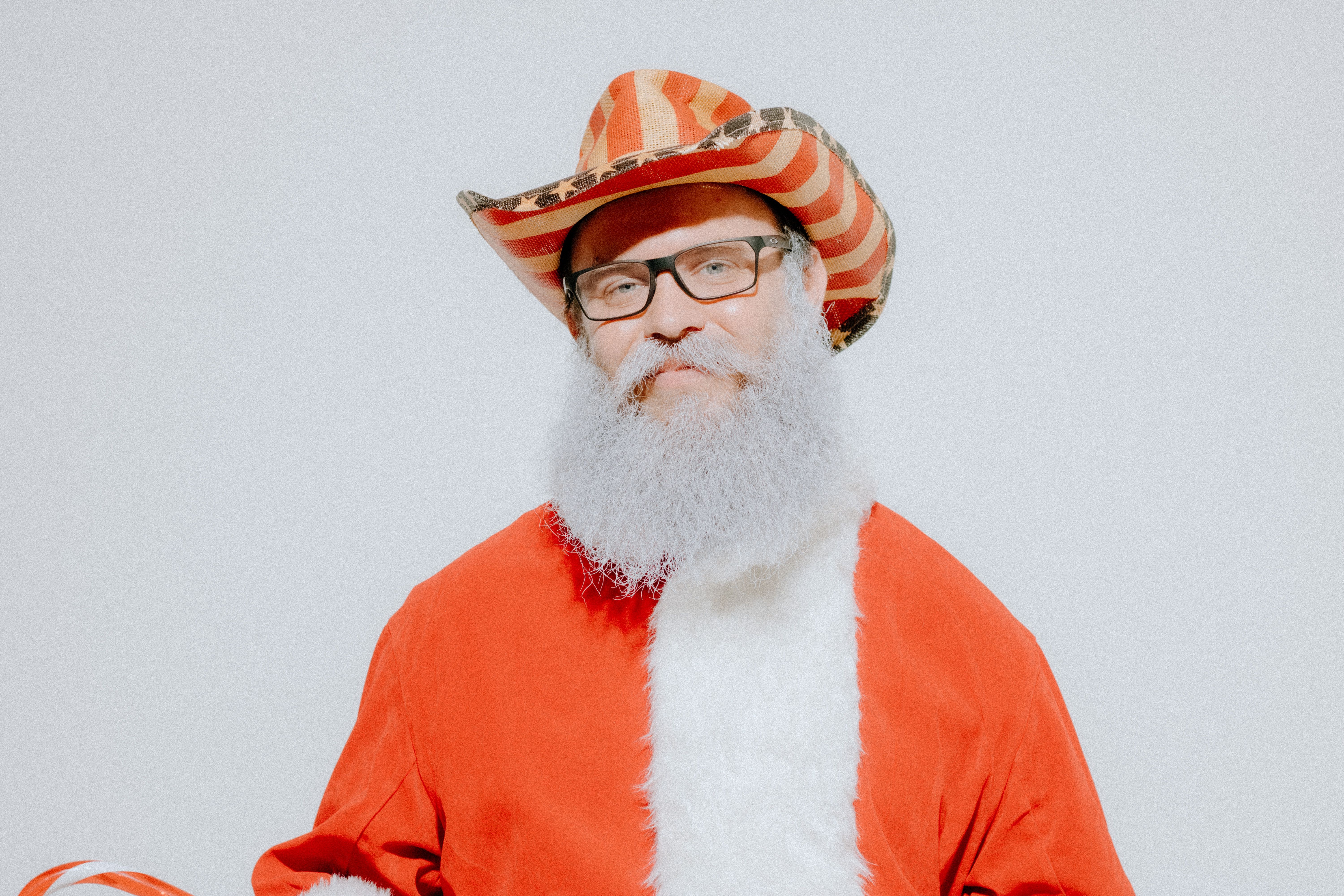 Man Wearing Santa Costume · Free Stock Photo