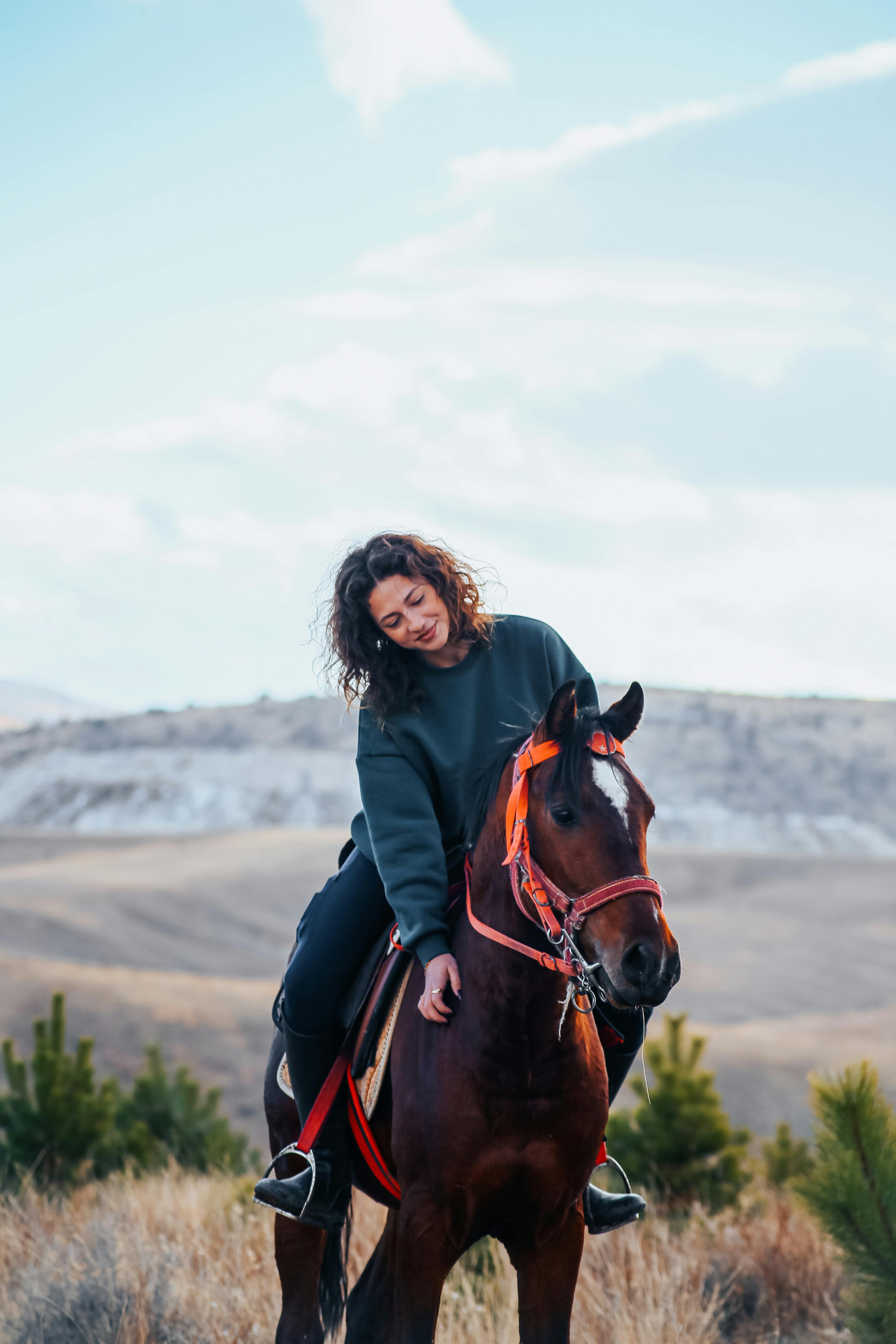 Woman Horseback Riding · Free Stock Photo