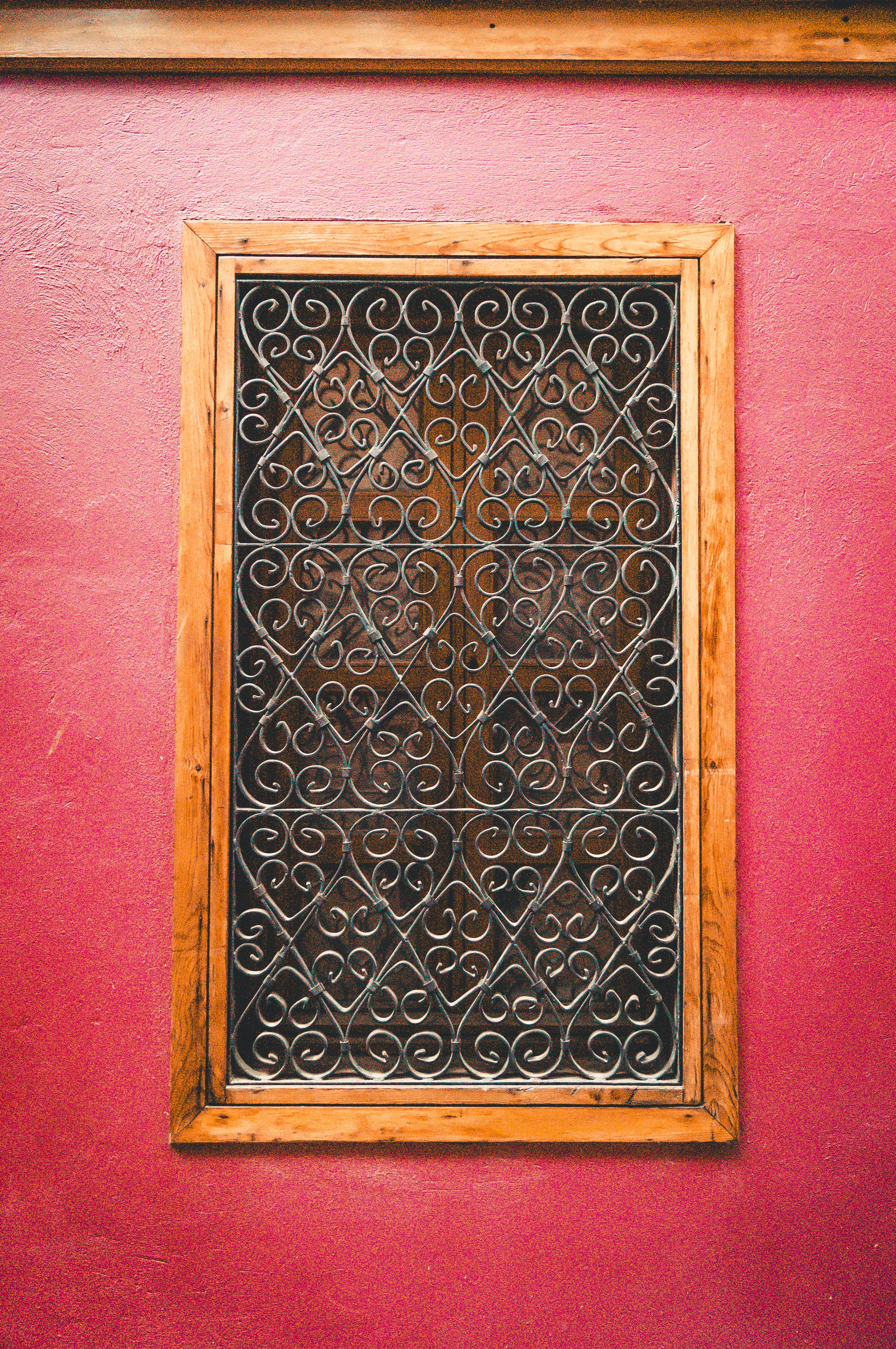 Decorated Bars on Window · Free Stock Photo