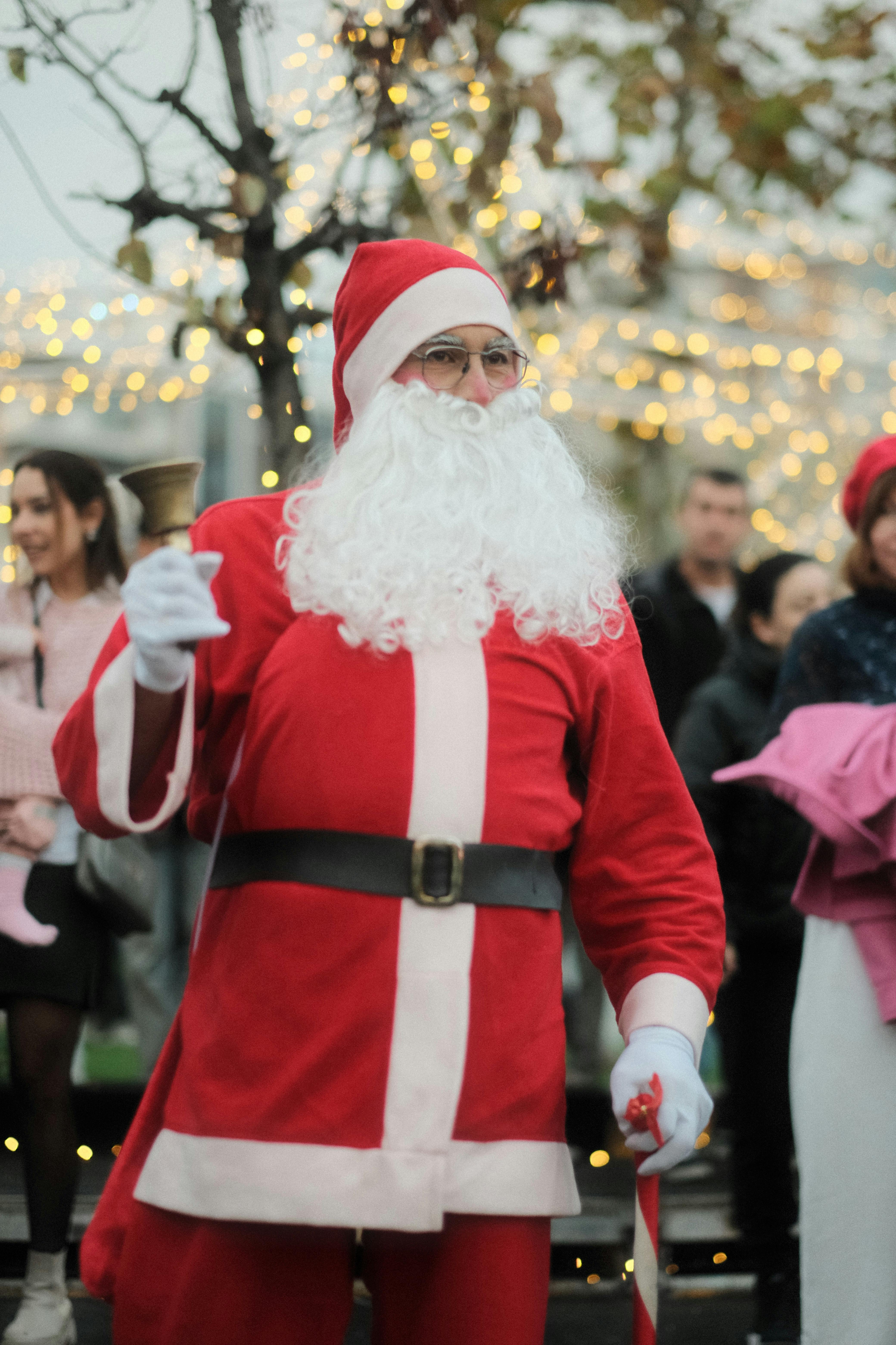 Santa Claus among People · Free Stock Photo