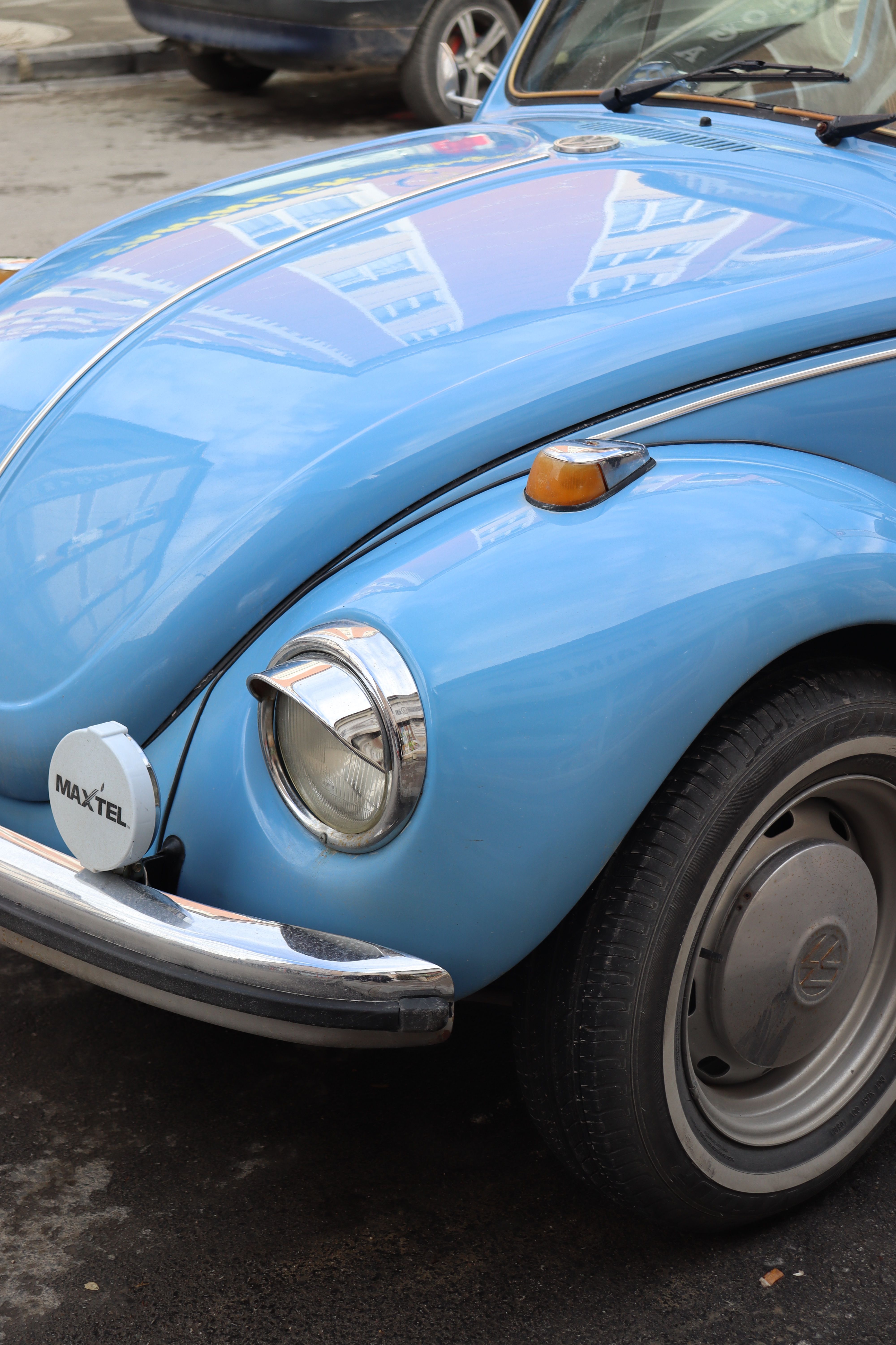 Blue and Gray Convertible Car · Free Stock Photo