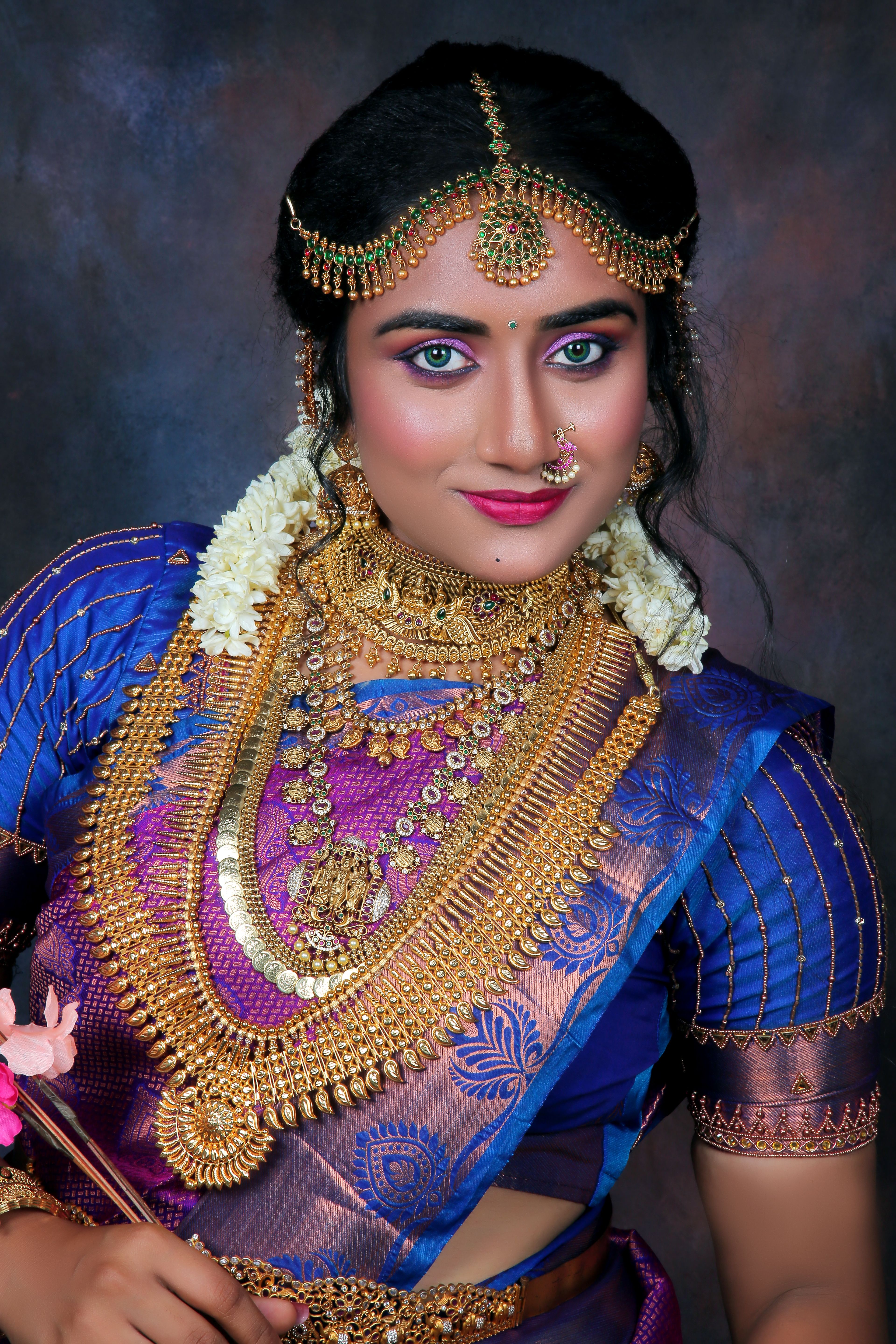 Woman in Red and Gold Traditional Dress · Free Stock Photo