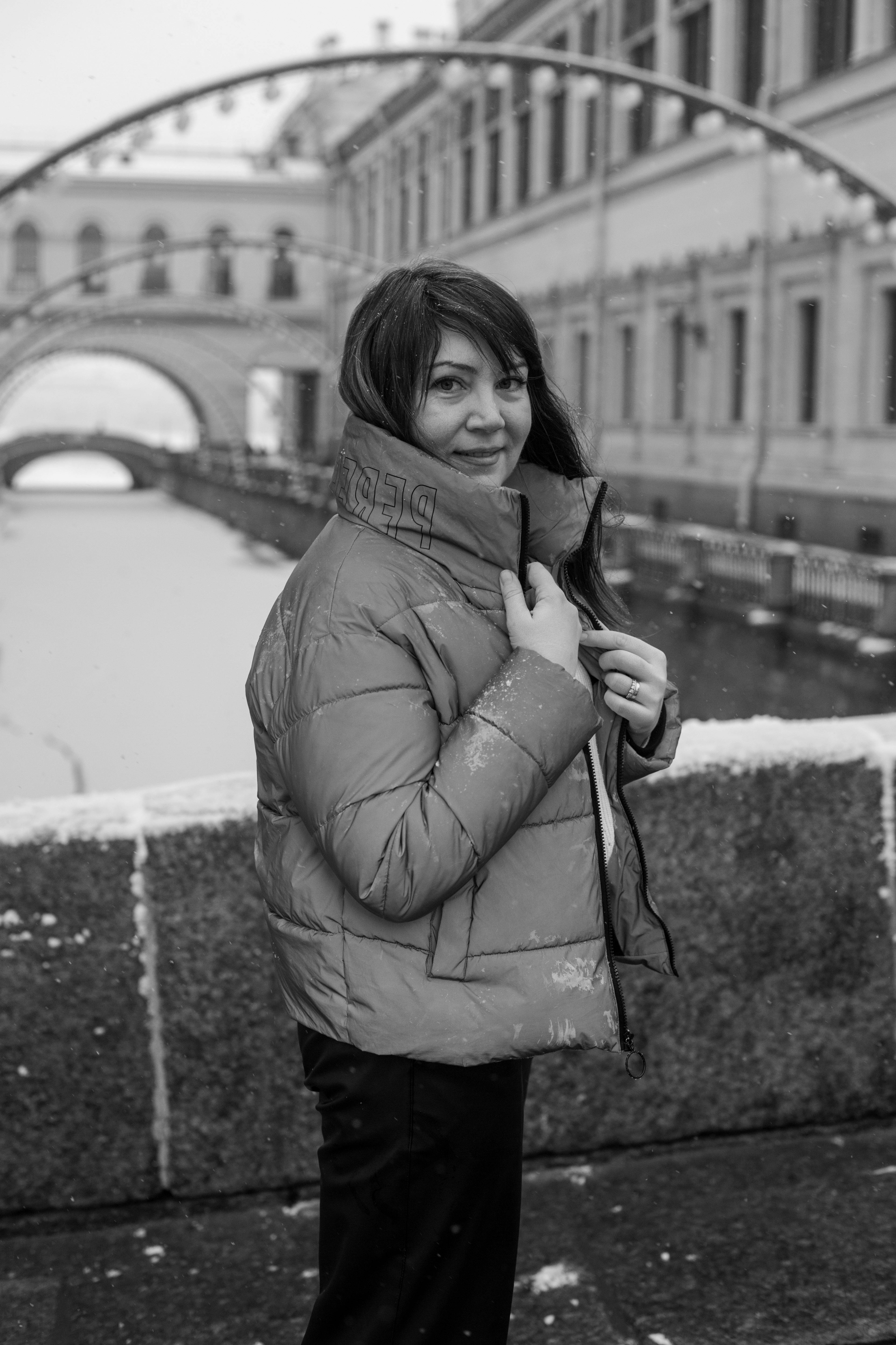 Woman in Puffer Jacket · Free Stock Photo