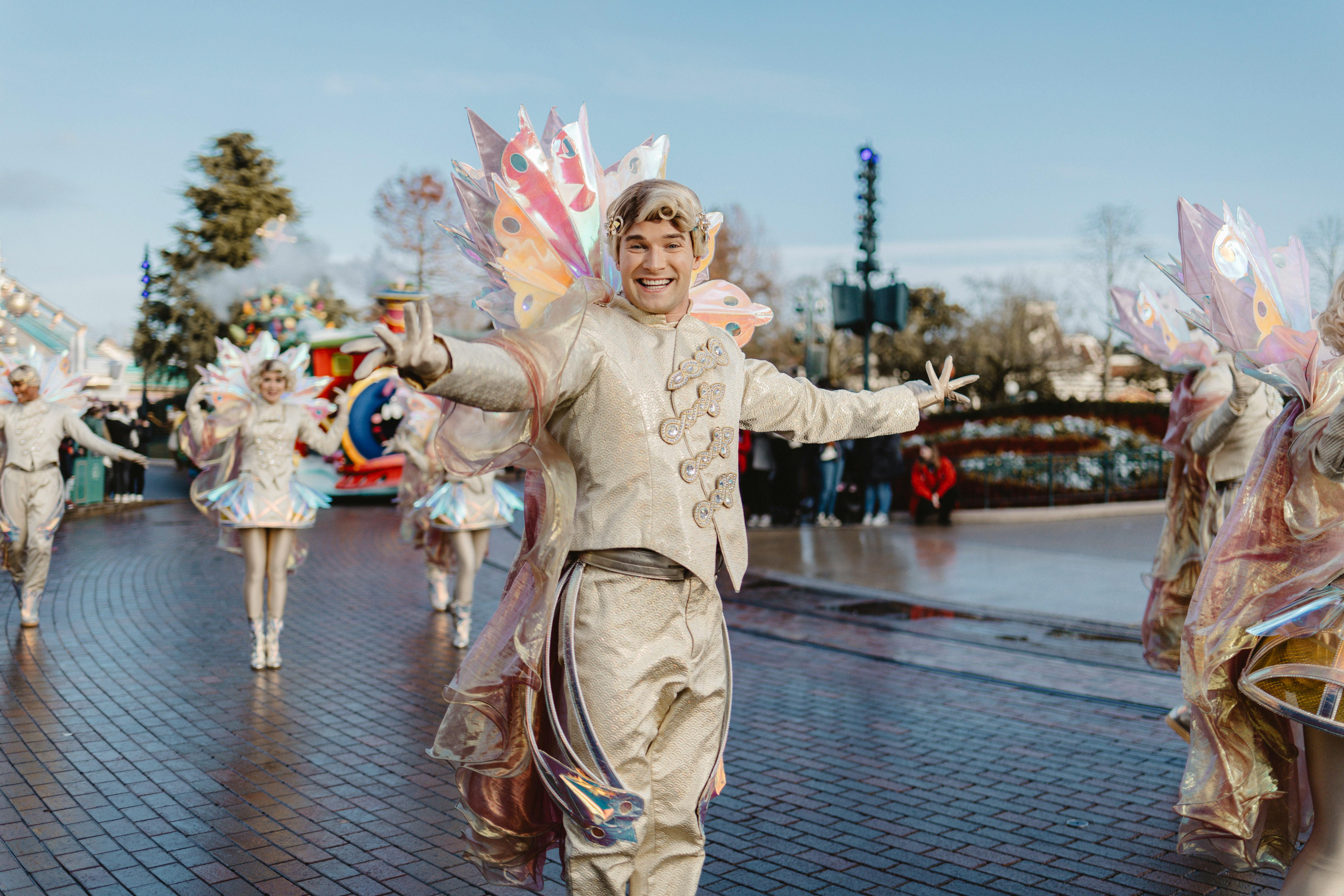 People Wearing Costumes on Parade · Free Stock Photo